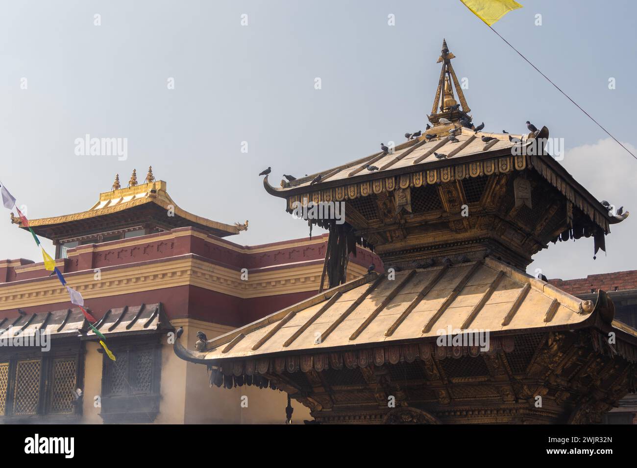 Harati Ajima Temple and one of the monastery located in Swayambhunath ...