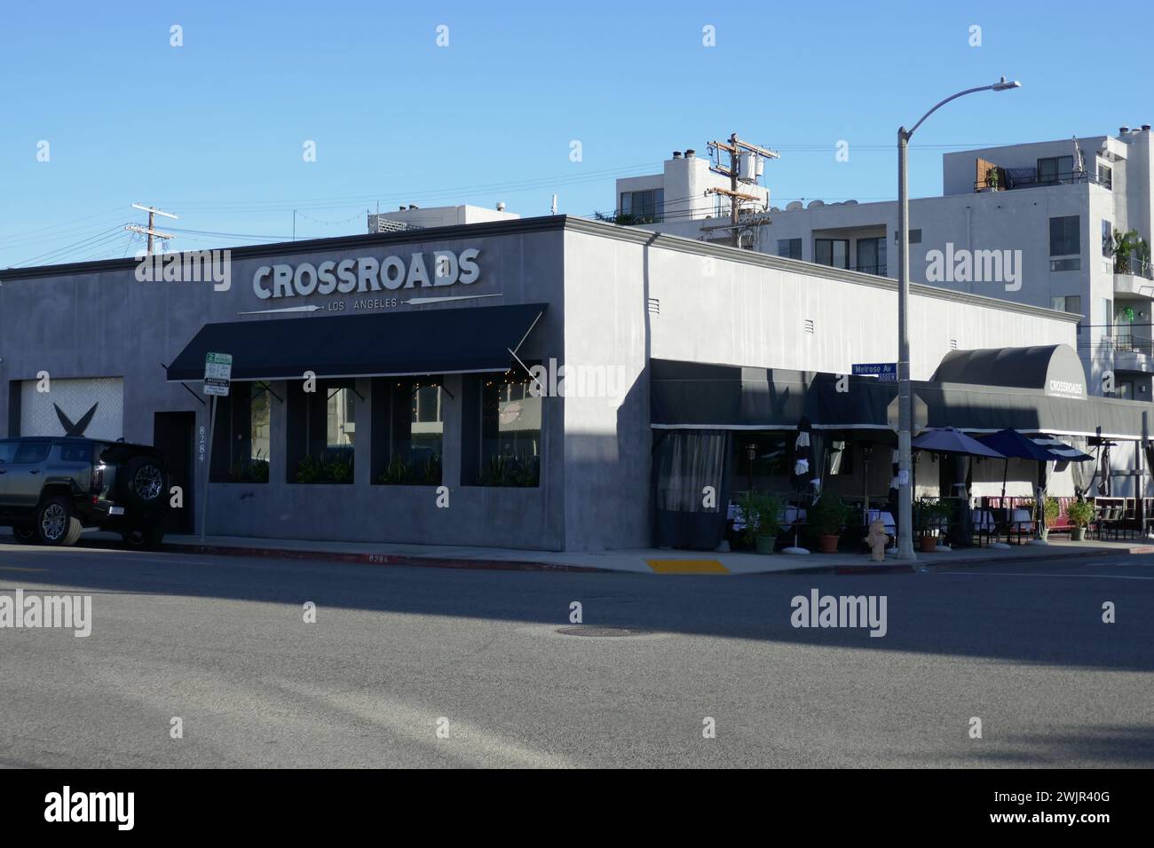 Los Angeles, California, USA 15th February 2024 Crossroads Restaurant ...