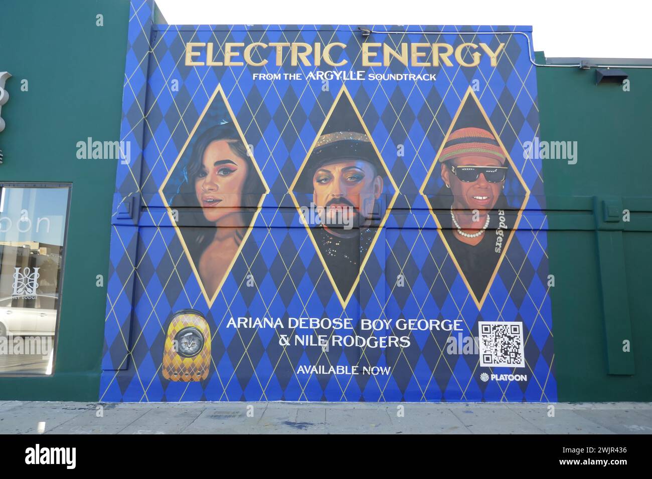 Los Angeles, California, USA 15th February 2024 Argyle Billboard for ...