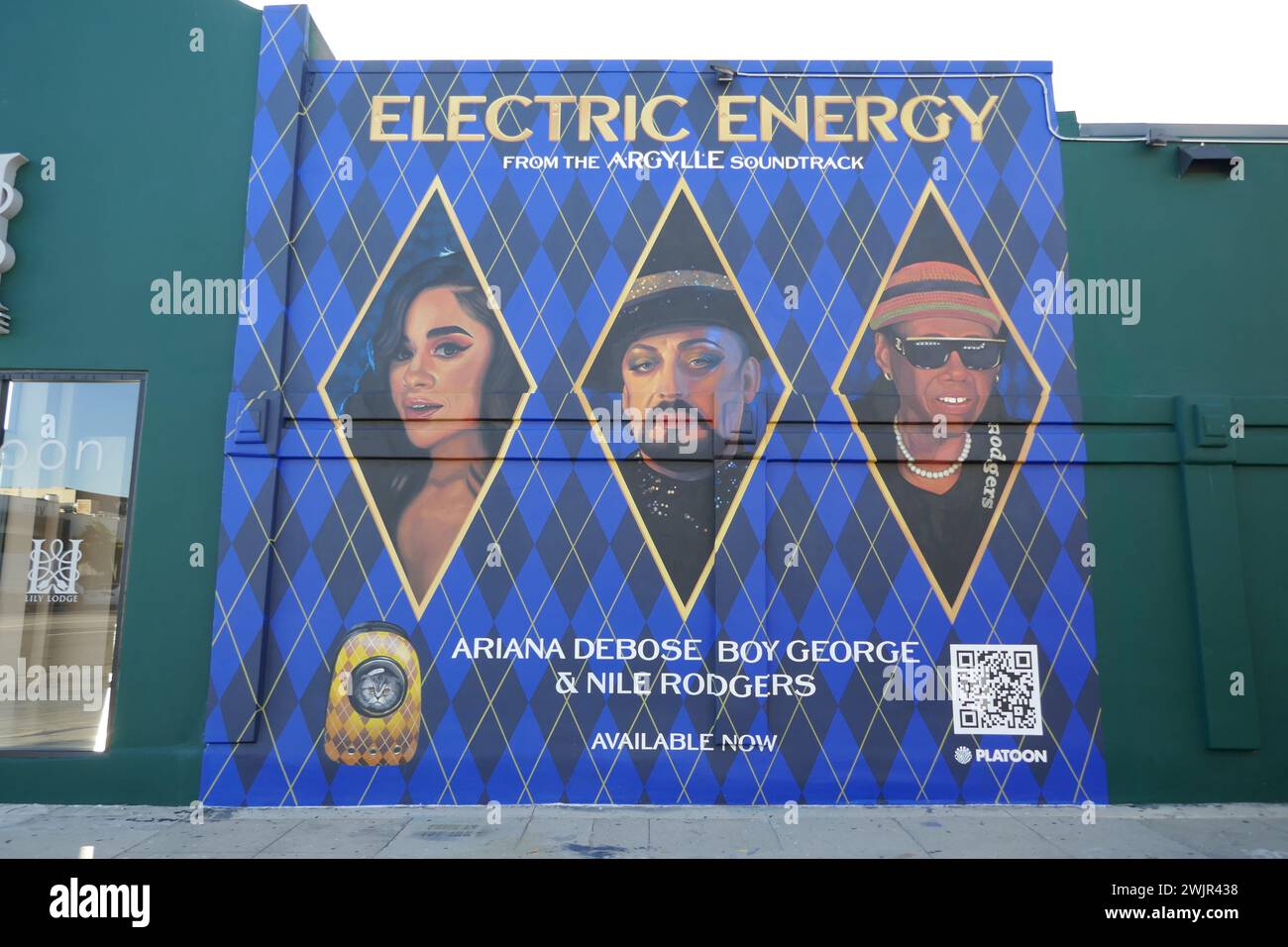 Los Angeles, California, USA 15th February 2024 Argyle Billboard for ...