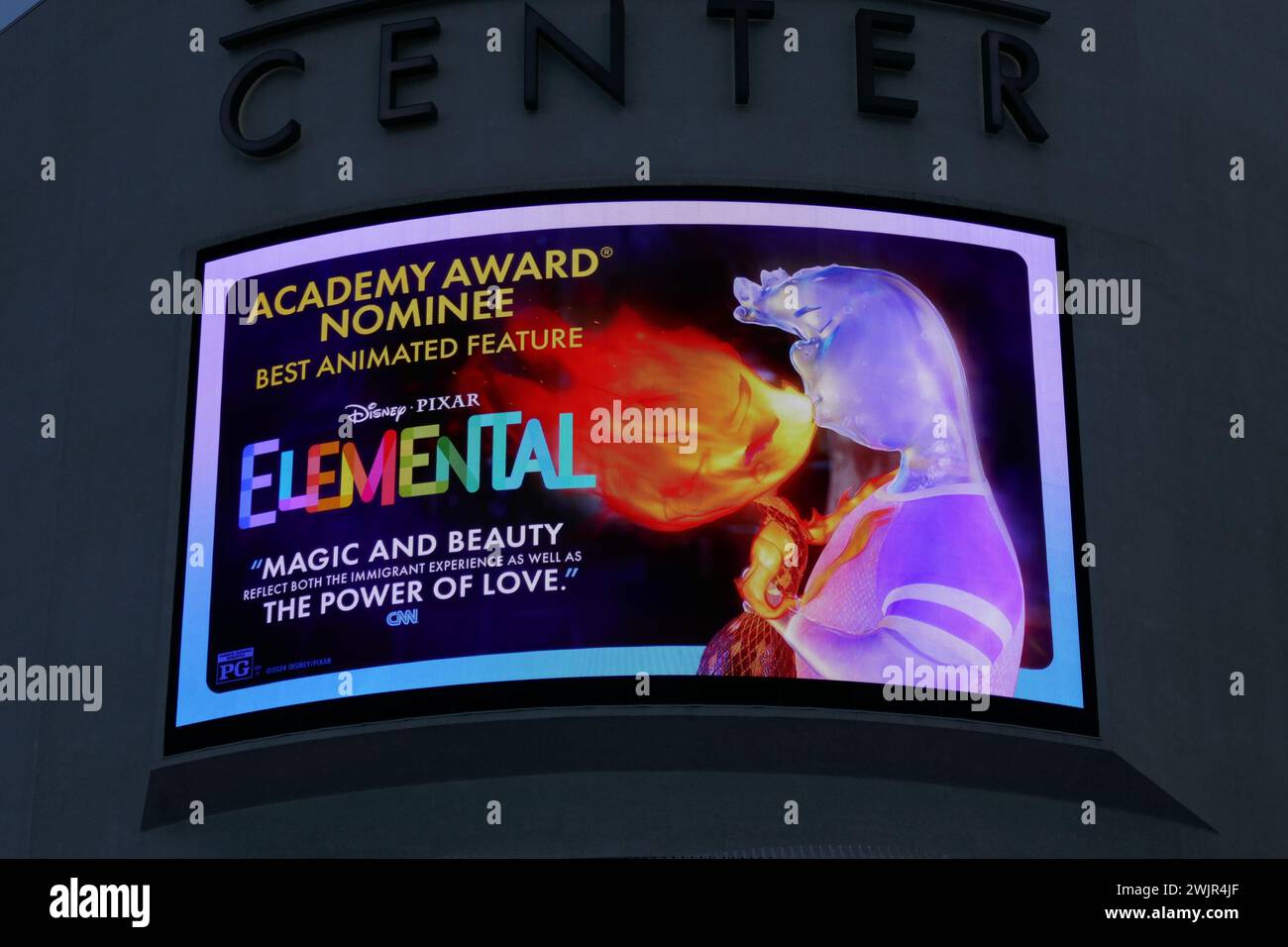 Los Angeles, California, USA 15th February 2024 Disney Elemental ...