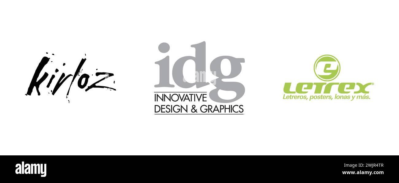 Idg alphabet Stock Vector Images - Alamy