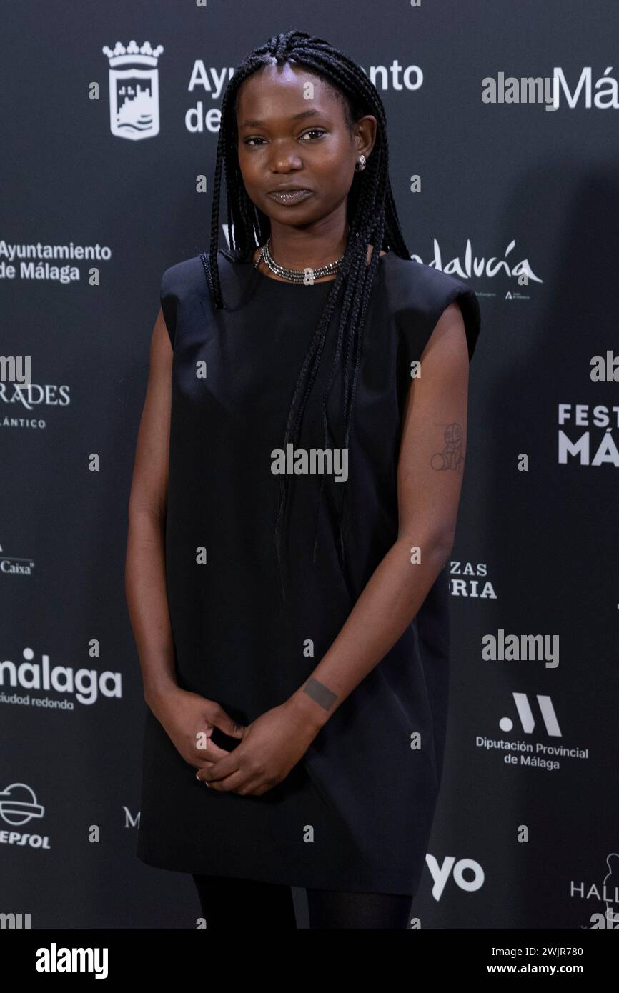 Madrid, Spain. 15th Feb, 2024. Edith Martínez-Val attends the Malaga ...
