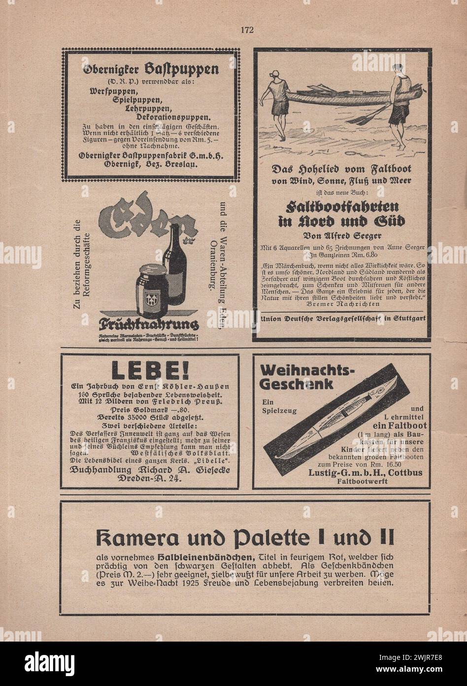 Alte deutsche werbung hi-res stock photography and images - Alamy