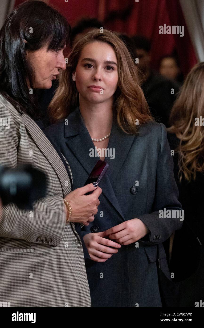 Madrid, Spain. 15th Feb, 2024. Paula Usero attends the Malaga Film ...