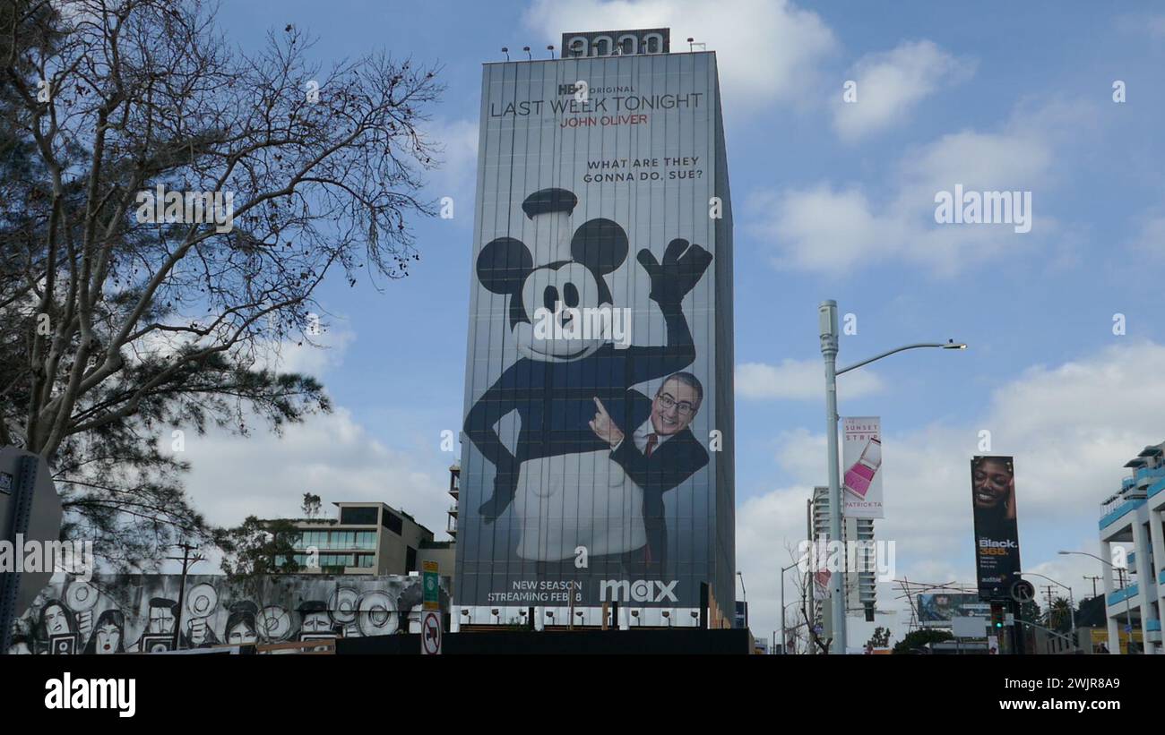 Los Angeles, California, USA 14th February 2024 Last Week Tonight with ...