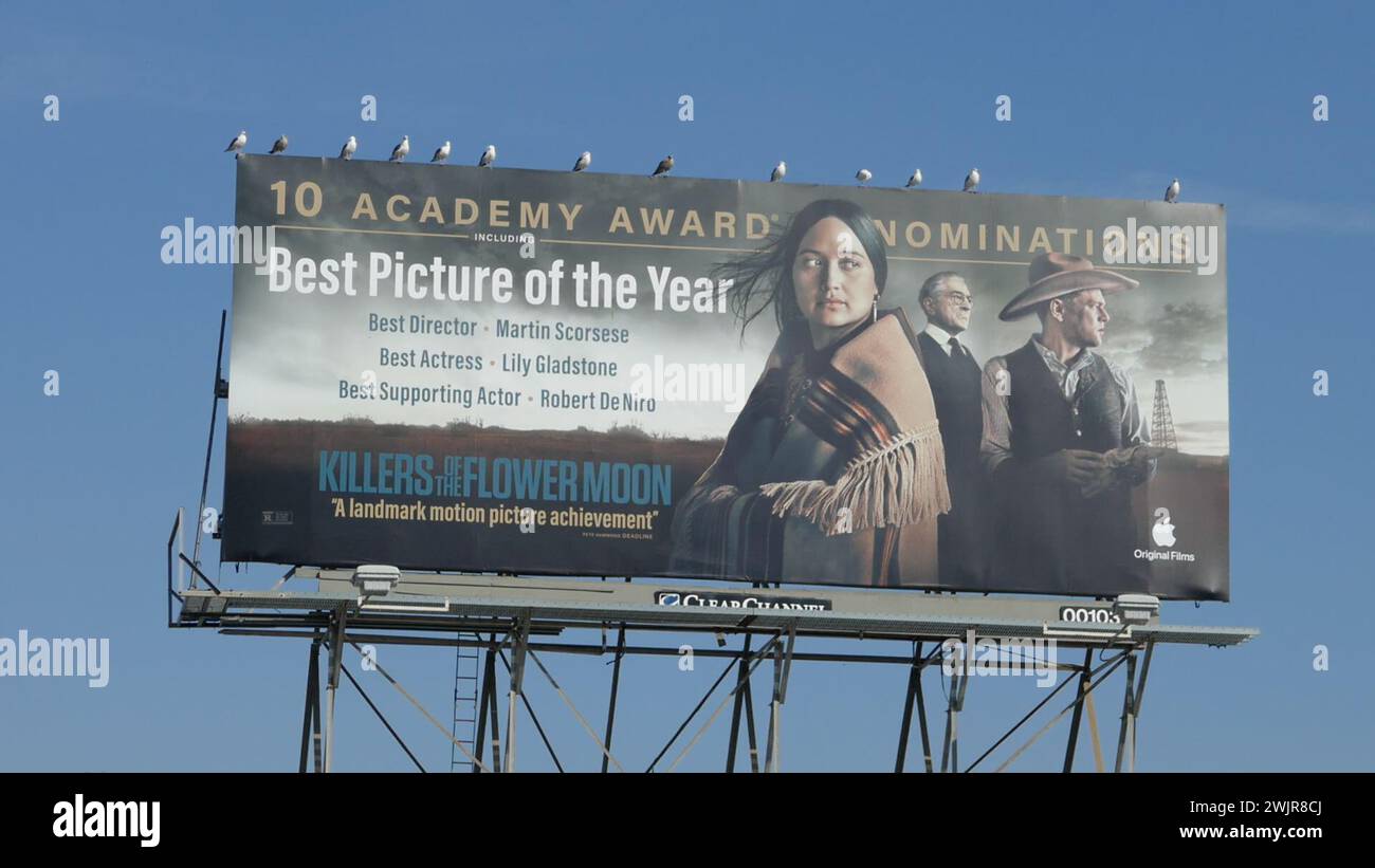 Los Angeles, California, USA 14th February 2024 Martin Scorsese Killers ...