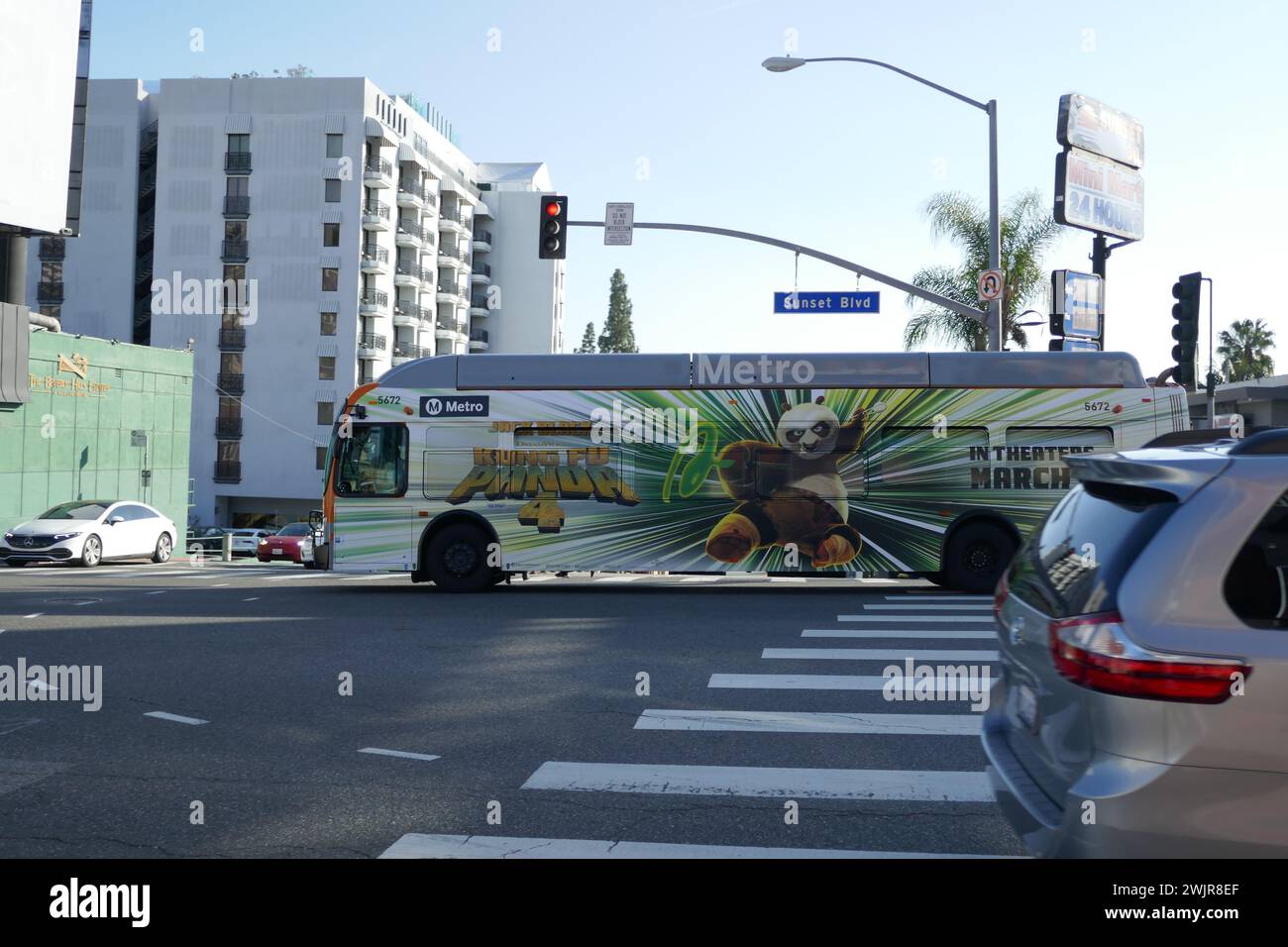 Los Angeles, California, USA 14th February 2024 Jack Black Kung Fu ...