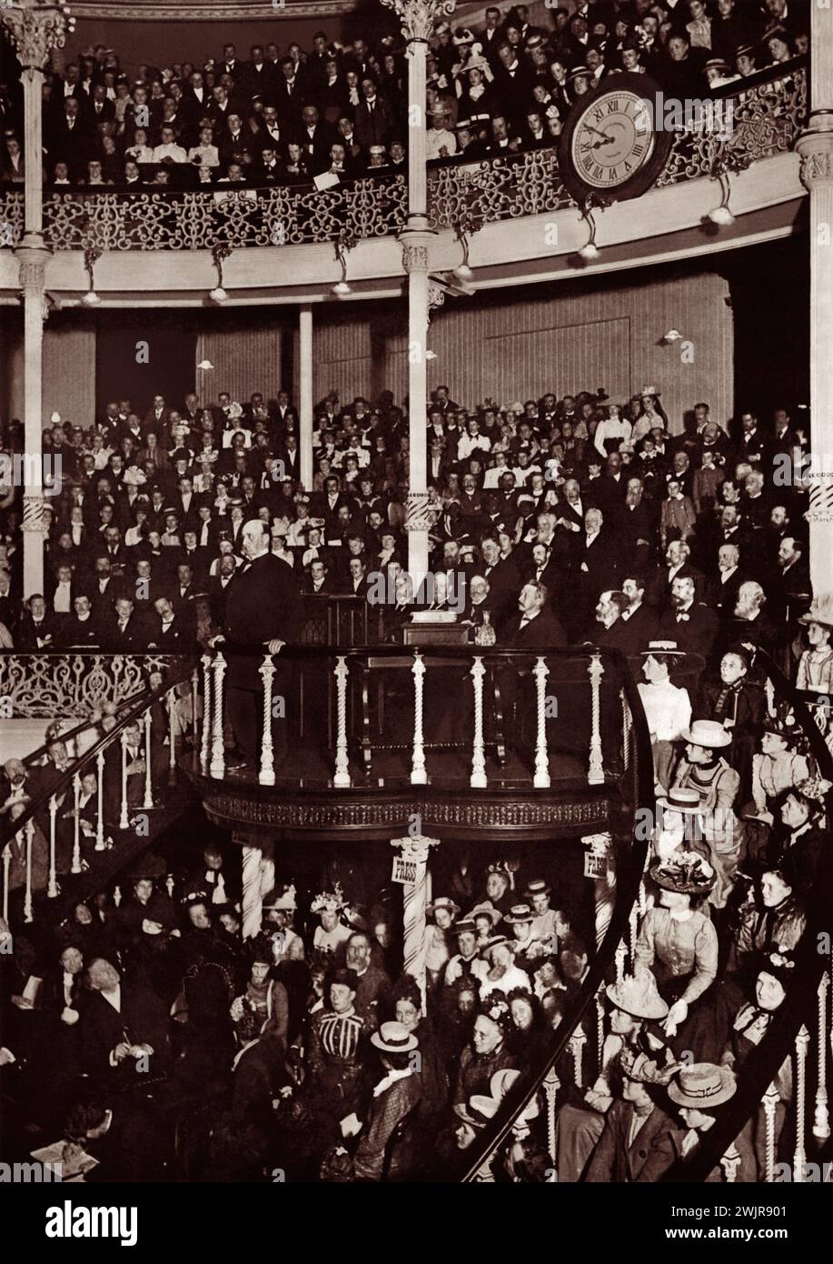 Mr. Ira Sankey (1840-1908), American gospel singer, hymn writer, and ...