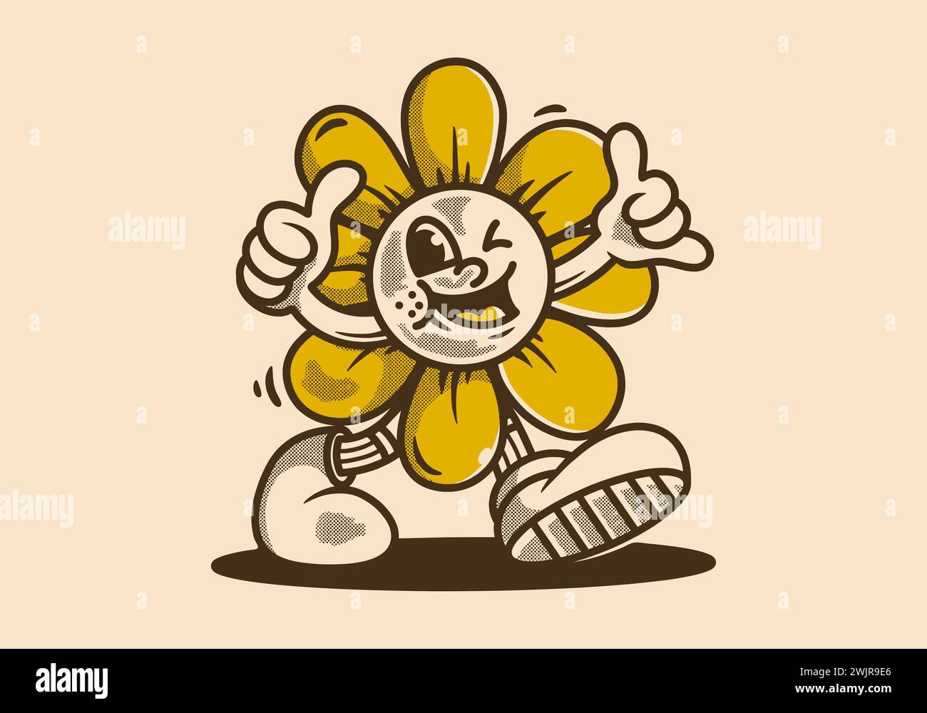 Sun flower Stock Vector Images - Alamy