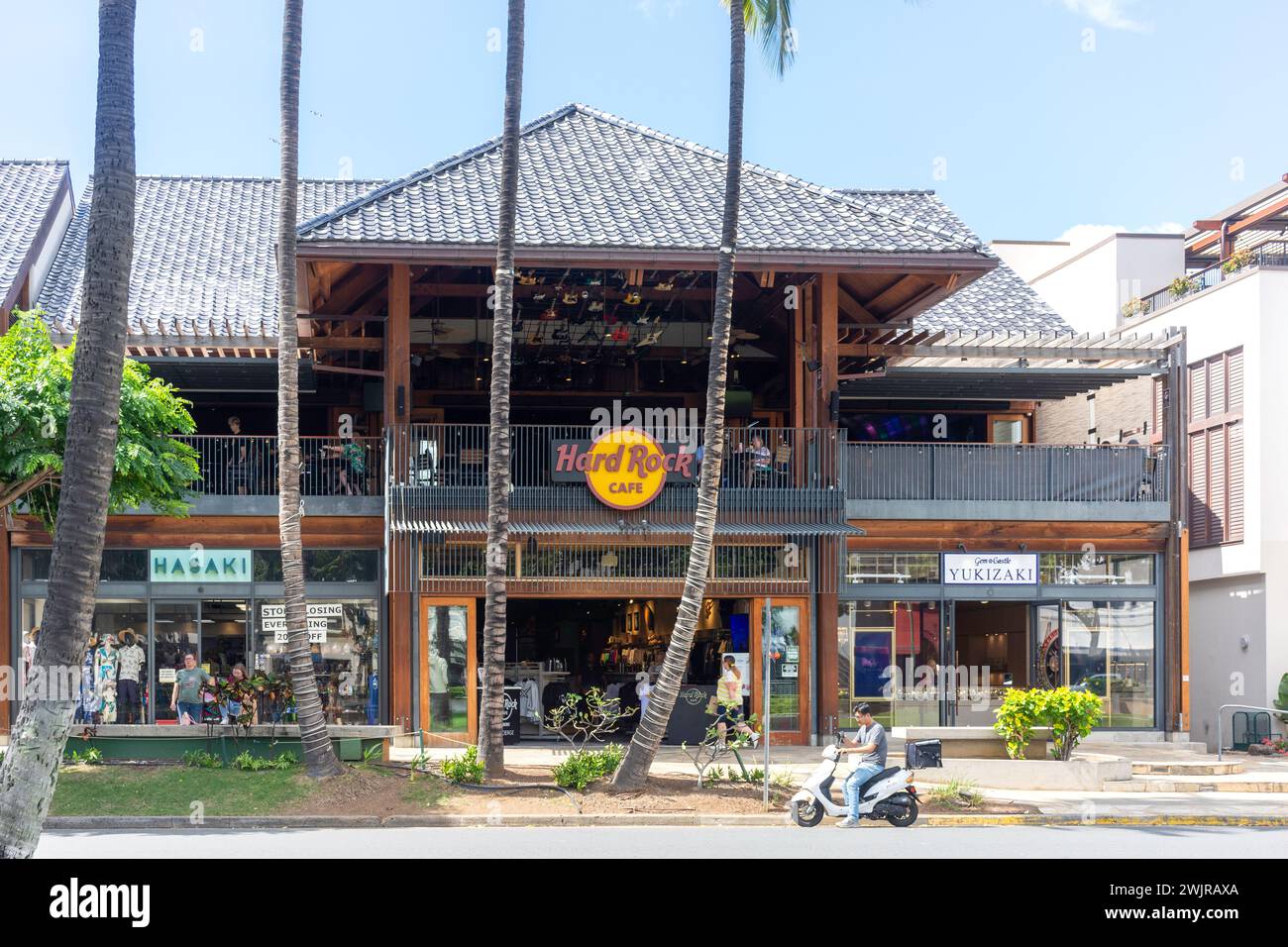 Hard rock cafe honolulu beach walk american restaurant chain res hi-res ...