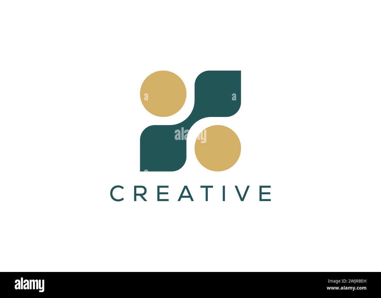 Minimalist and Modern abstract rectangle logo design vector template ...