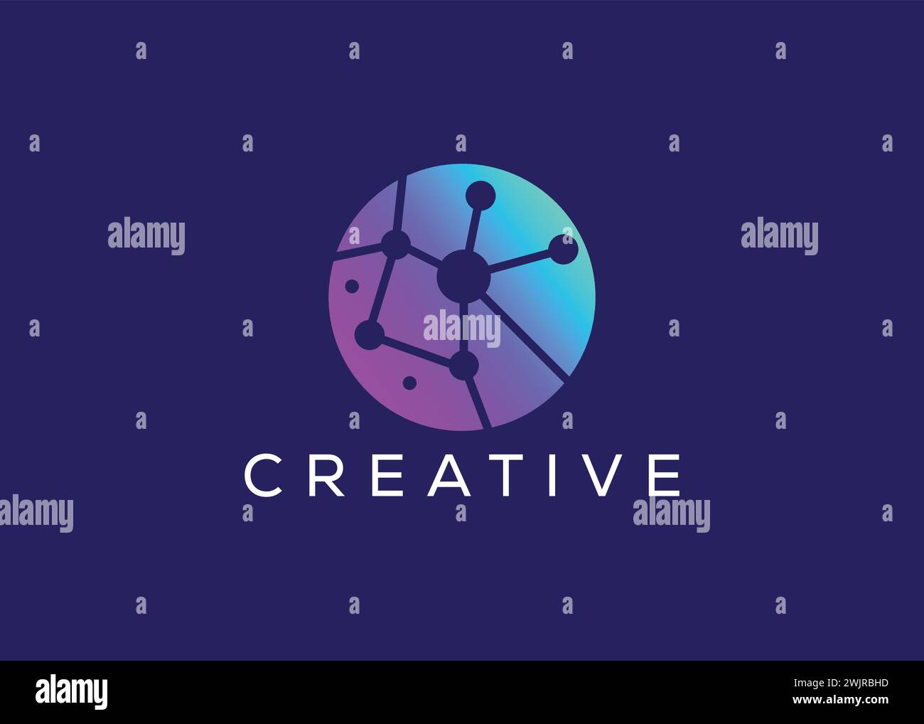 Minimalist and Modern technology logo design vector template. Creative ...