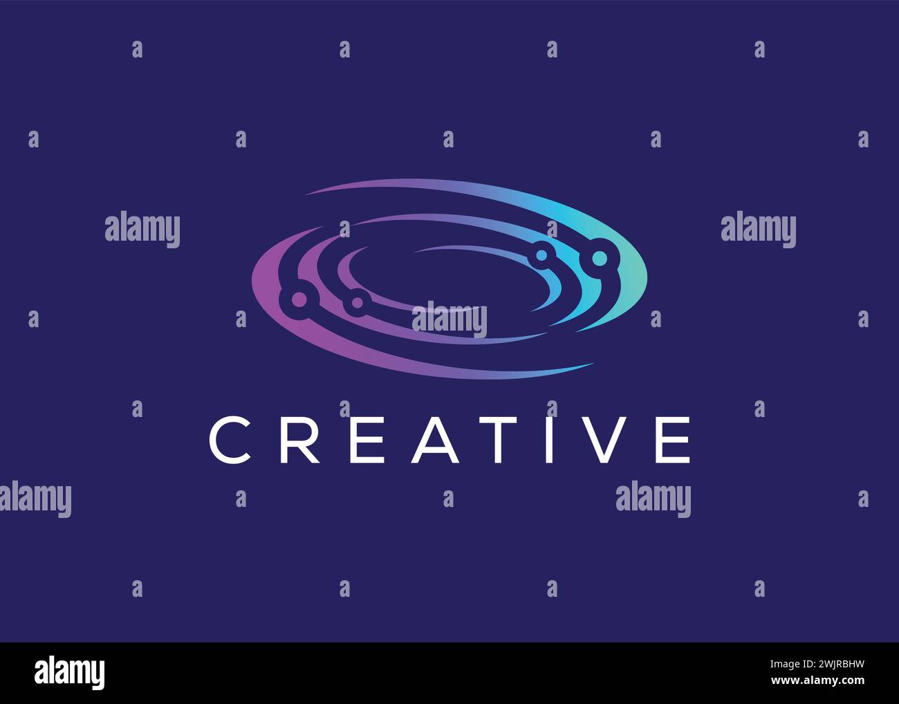 Minimalist and Modern technology logo design vector template. Creative ...