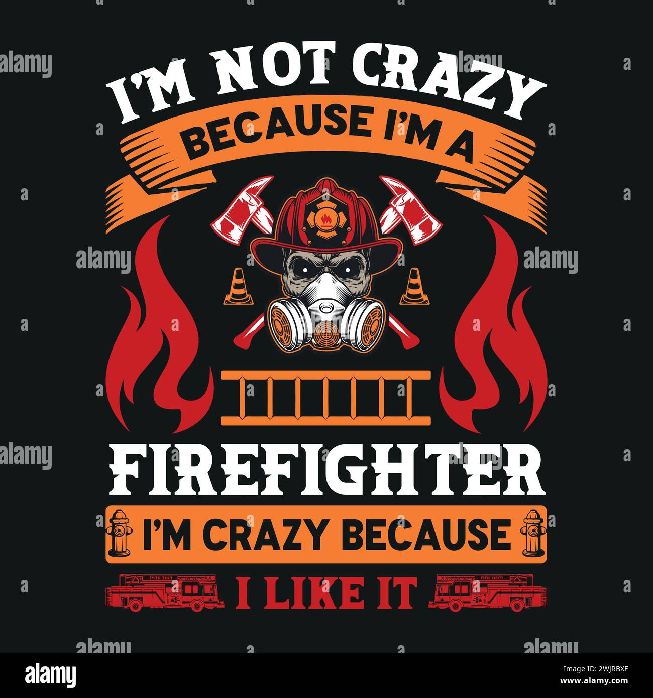 Firefighter tee hi-res stock photography and images - Alamy