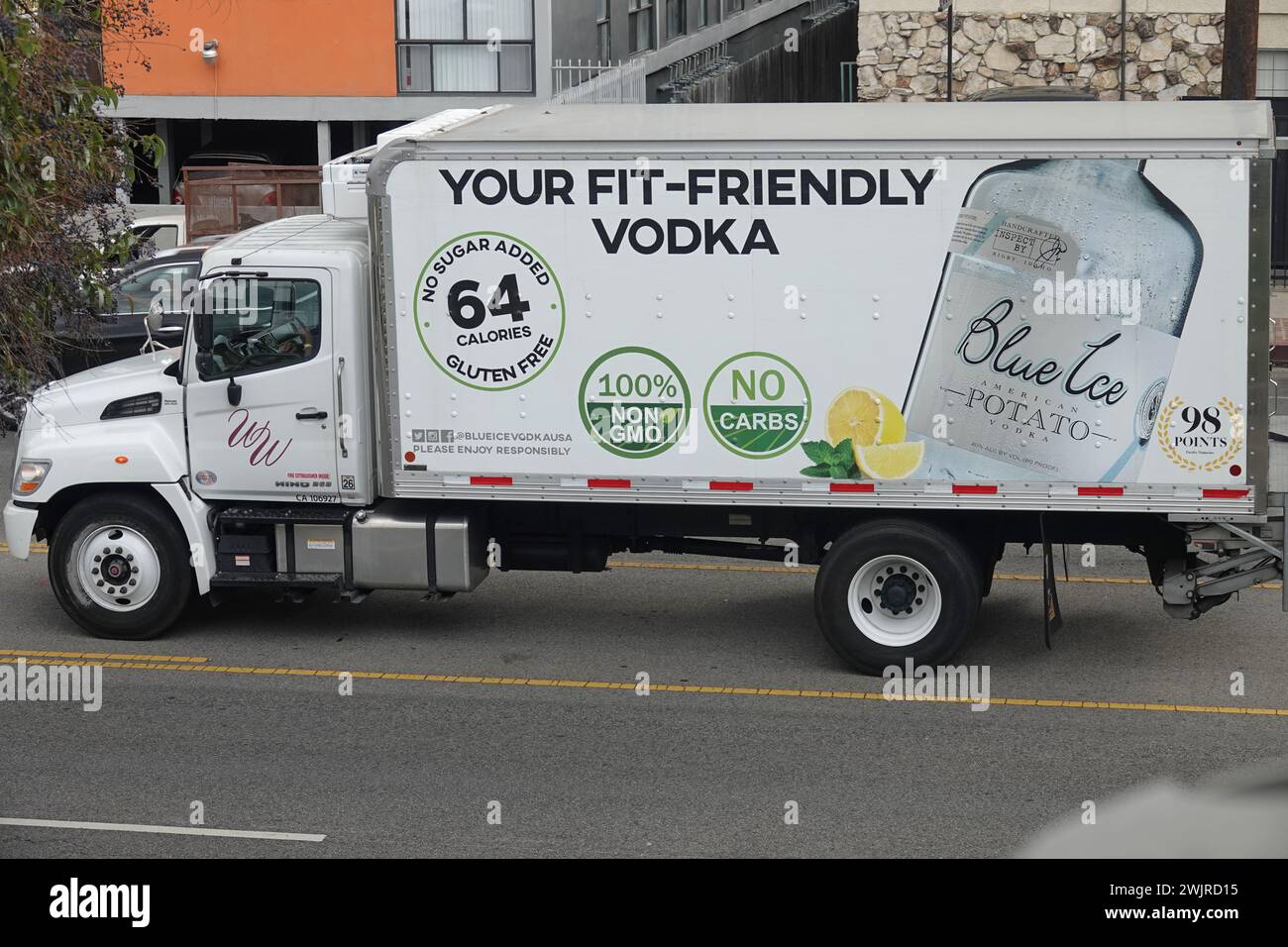 Los Angeles, California, USA - March 4, 2022: A beverage distributor ...