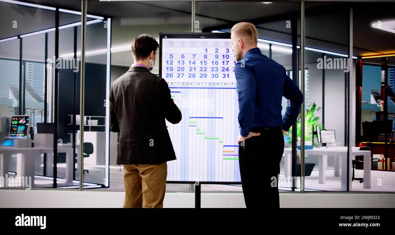 Project Manage Digital Agenda Software. Gantt Calendar Stock Photo - Alamy Project Manage Digital Agenda Software. Gantt Calendar Stock Photo - Alamy