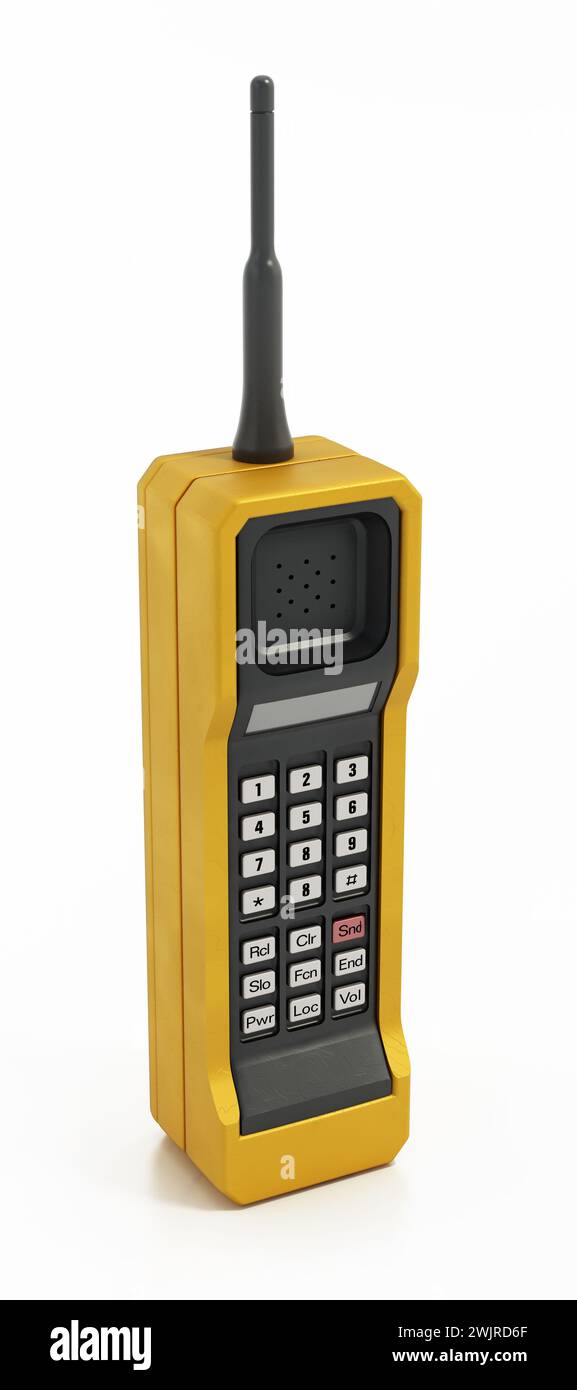 Retro mobile phone 1980s retro mobile hi-res stock photography and ...