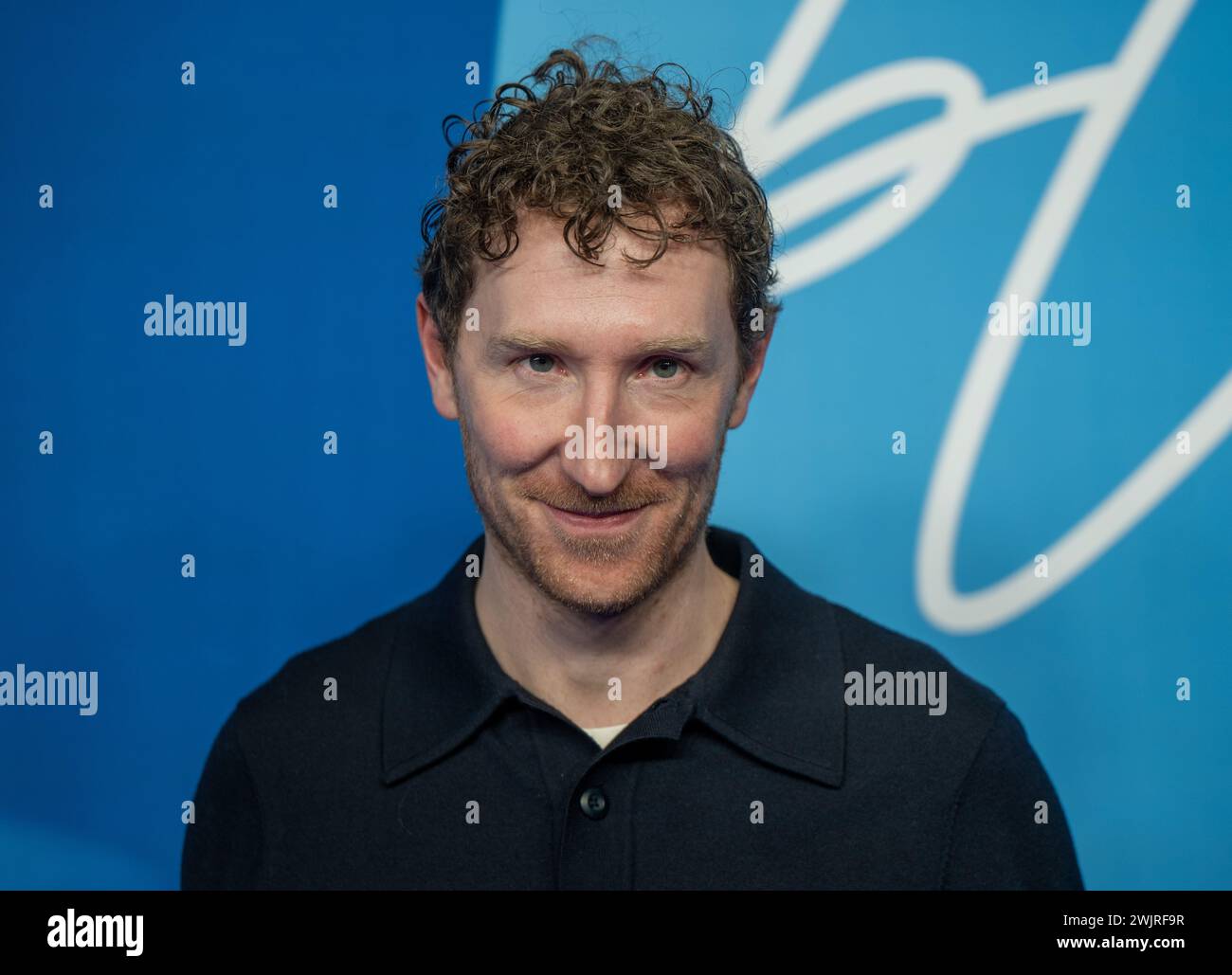 16 February 2024, Berlin: Louis Klamroth comes to the ARD Blue Hour ...