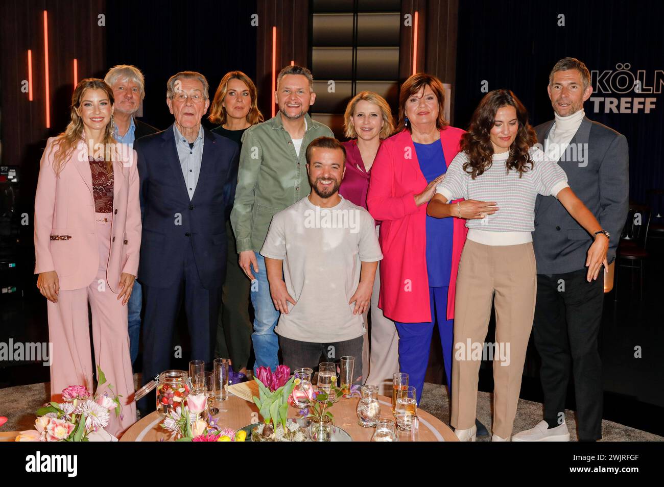 Cathy Hummels, Jürgen Becker, Franz Müntefering, Jessy Wellmer, Tobias ...