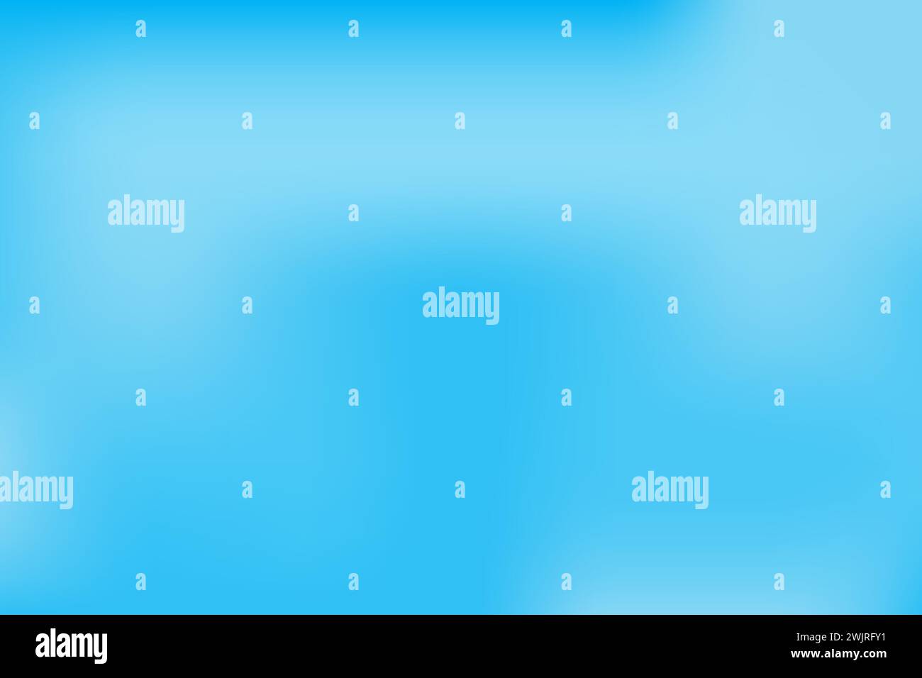 Sky Blue Gradient Background Vector. Blur Wallpaper Stock Vector Image ...