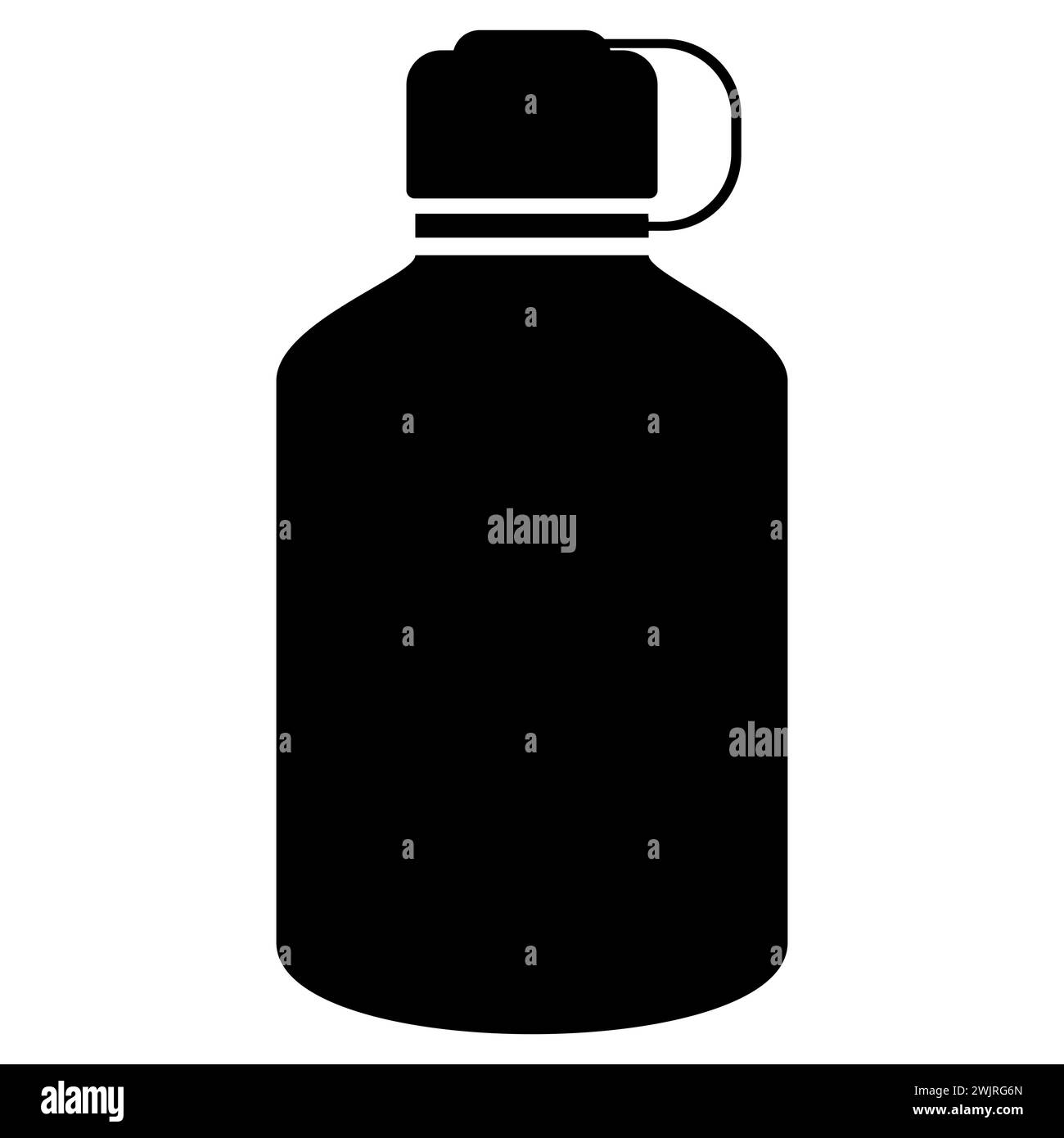 bottle of water. Blank bicycle plastic bottles for water Stock Vector ...