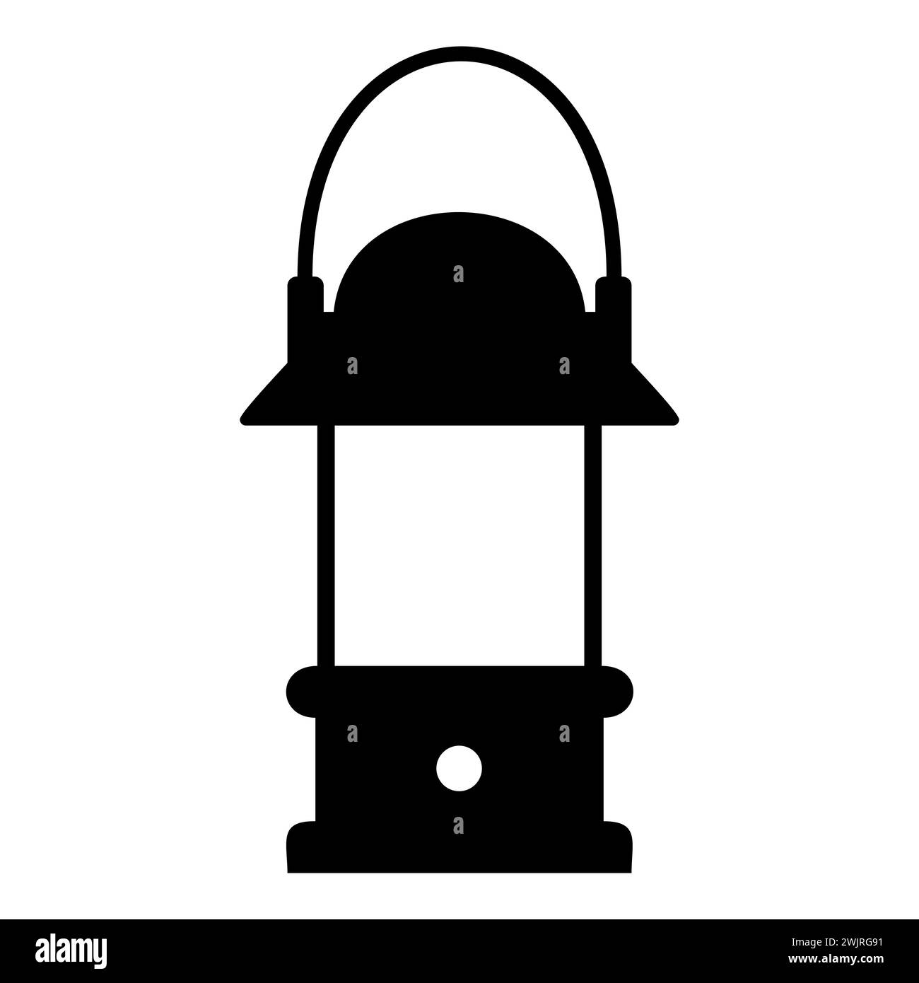 illustration of a lamp. Camping lantern icon. Vector camp lamp. Lamp icon. Eco camping. Various ...