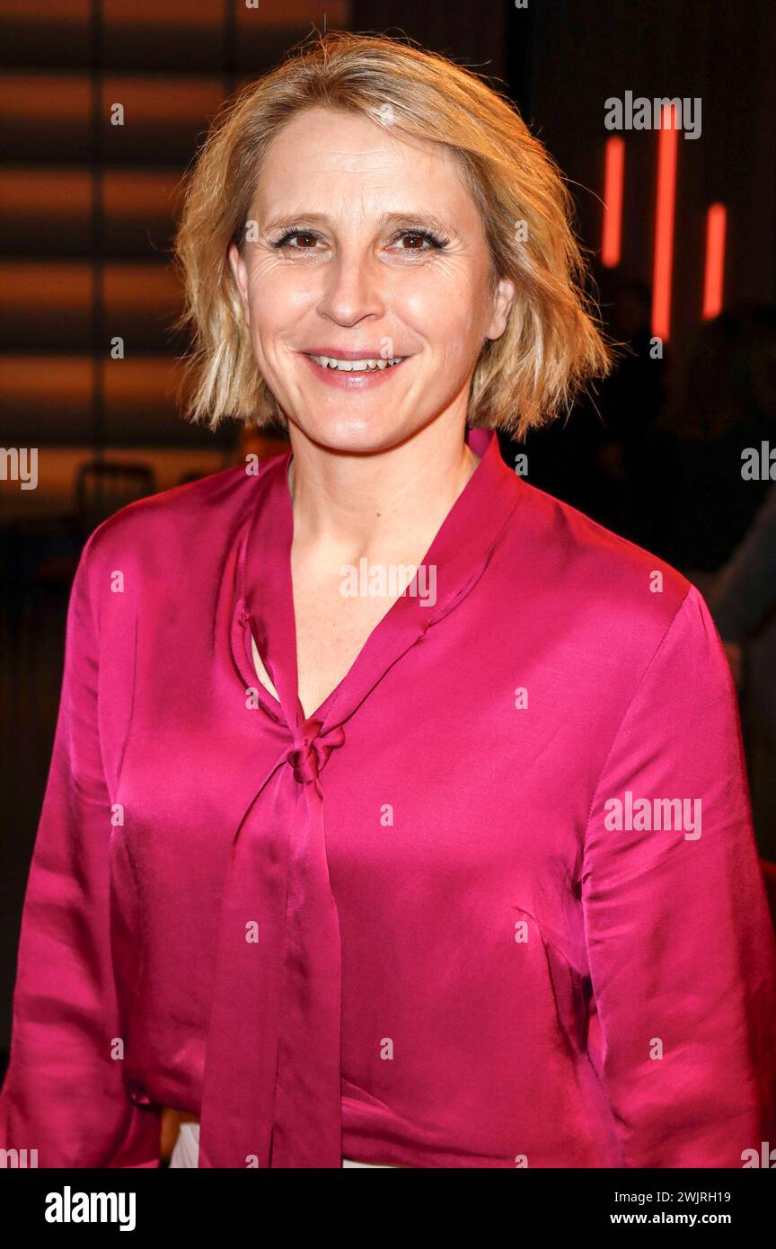 Susan Link bei der Aufzeichnung der WDR-Talkshow Kölner Treff im WDR ...