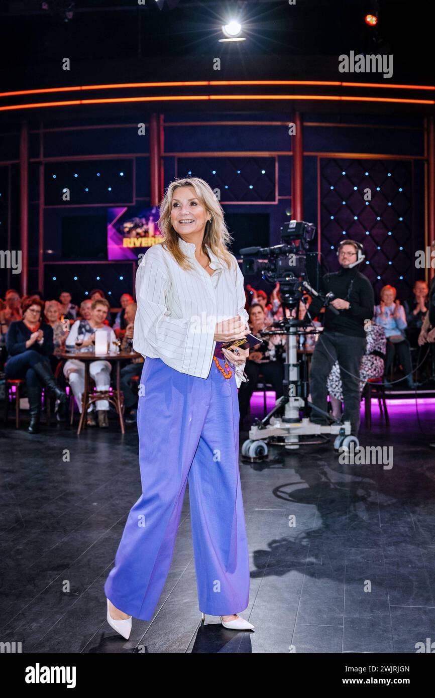 MDR - Riverboat. Moderatorin Kim Fisher anläßlich der Aufzeichnung der ...