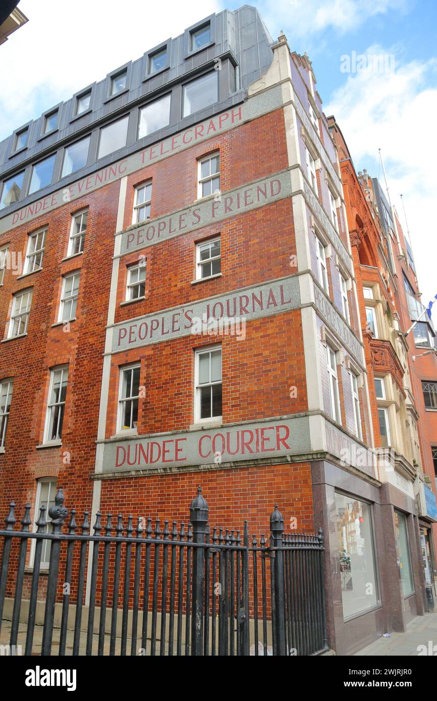 The former Dundee-based Sunday Post and People's Friend offices on ...