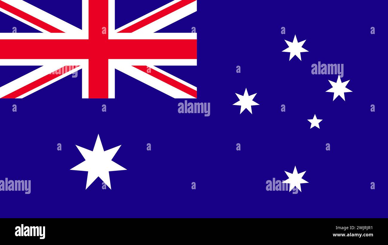 art illustration design concept symbol flag sign nation of australia ...