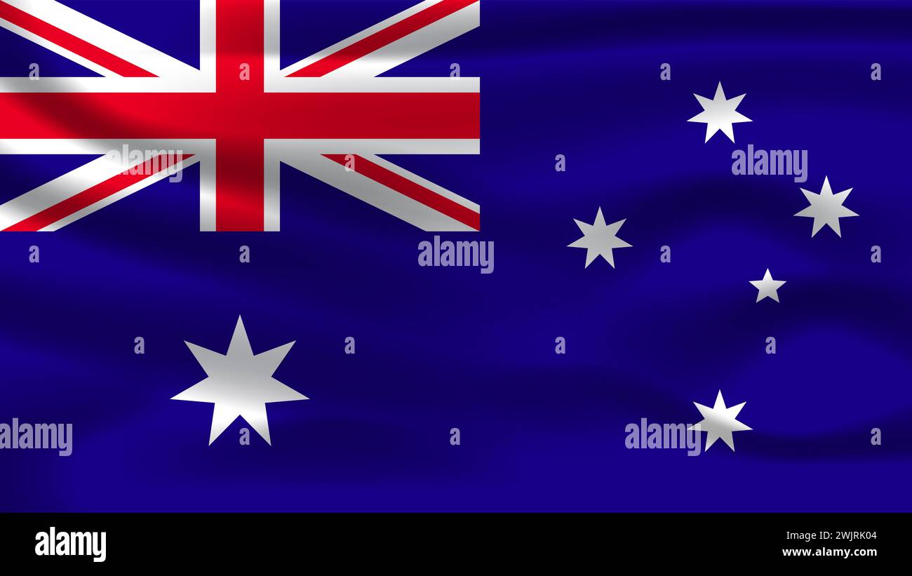nation flag symbol of australia Stock Photo - Alamy