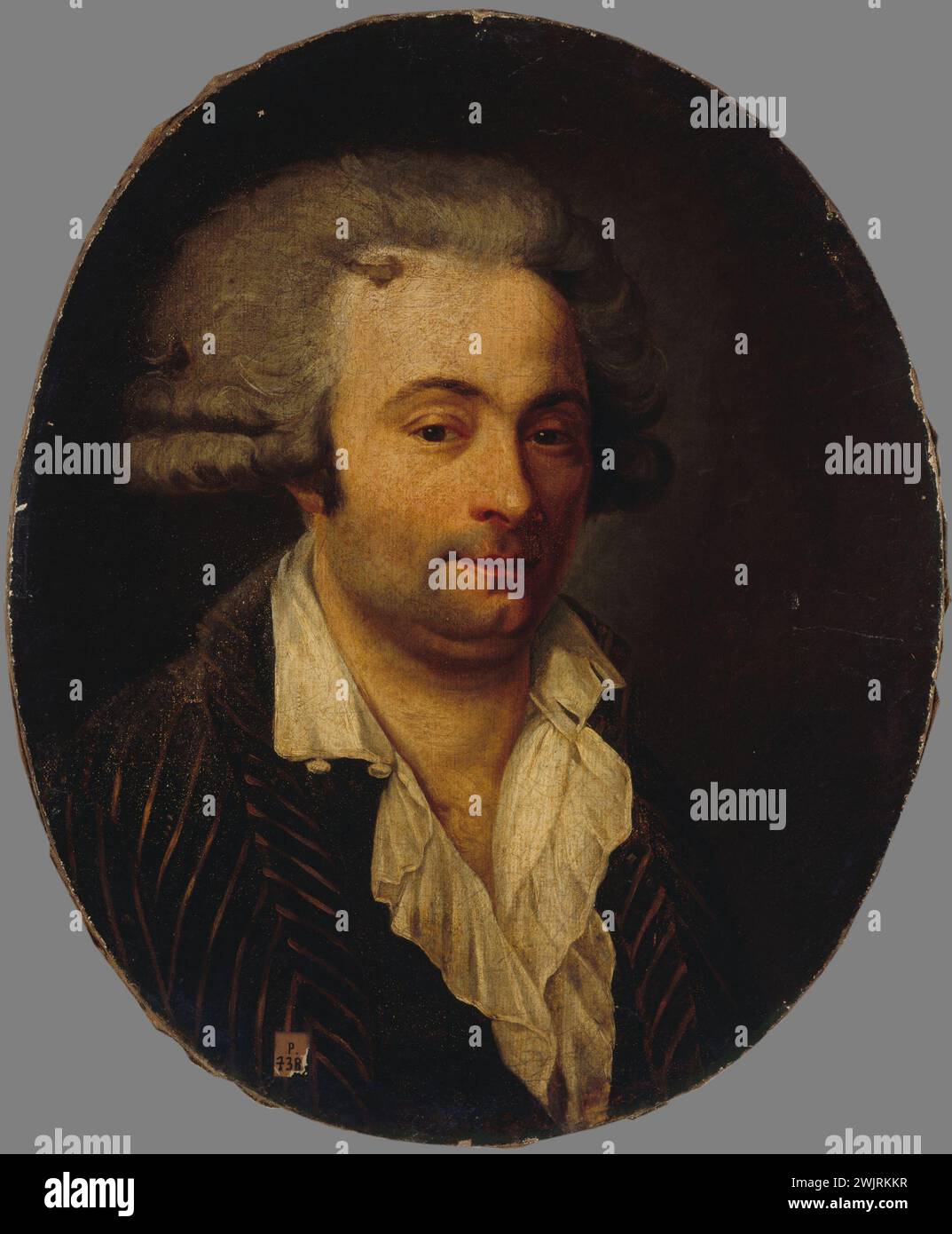 Portrait of a revolutionary period man, 1790 ". Paris, Carnavalet ...