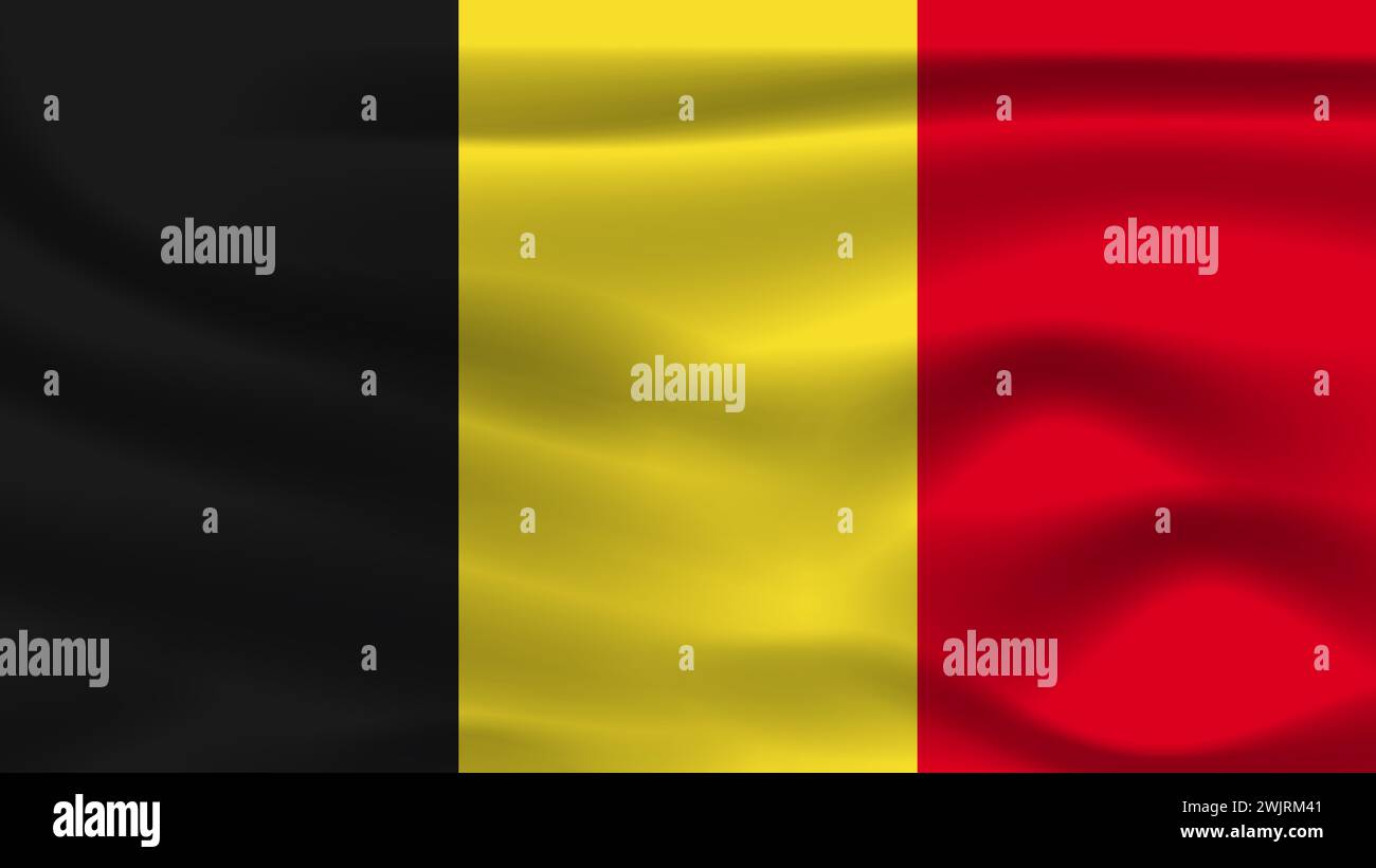 nation flag symbol of belgium Stock Photo - Alamy