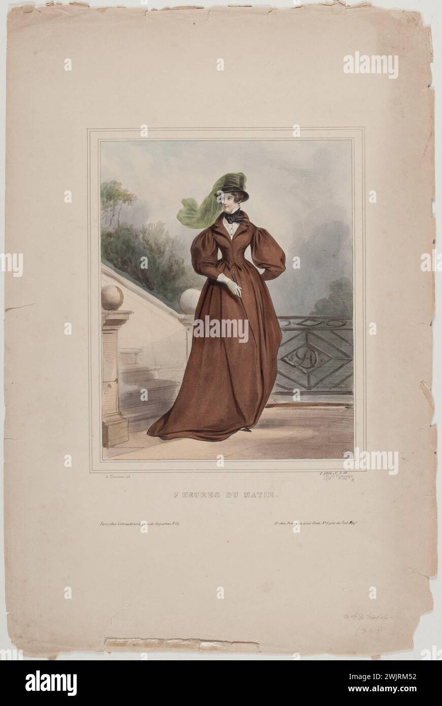 Achille Devéria (1800-1857), French engraver, and Antoine Adolphe ...