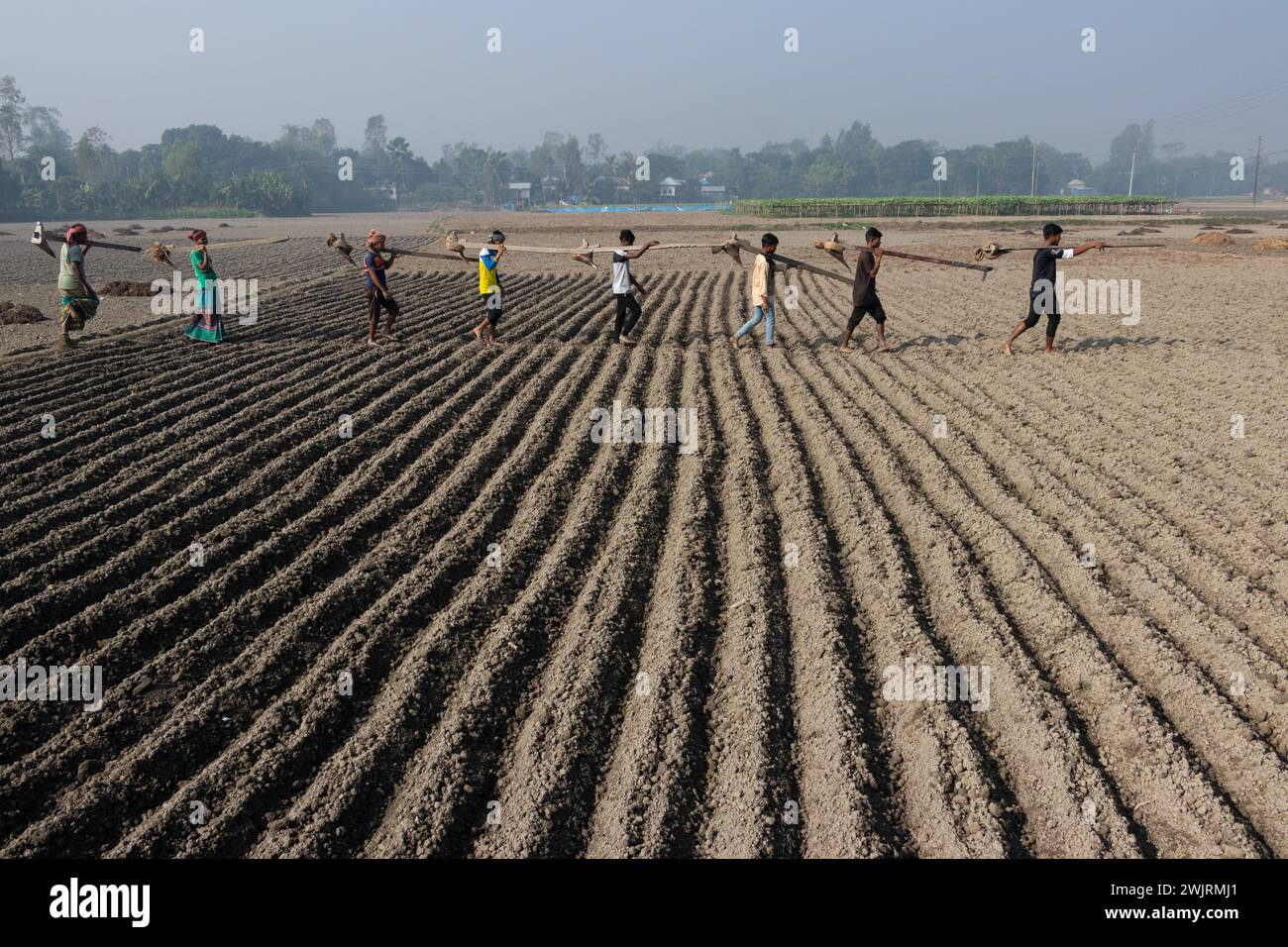 Dhaka bangladesh food lines hi-res stock photography and images - Alamy