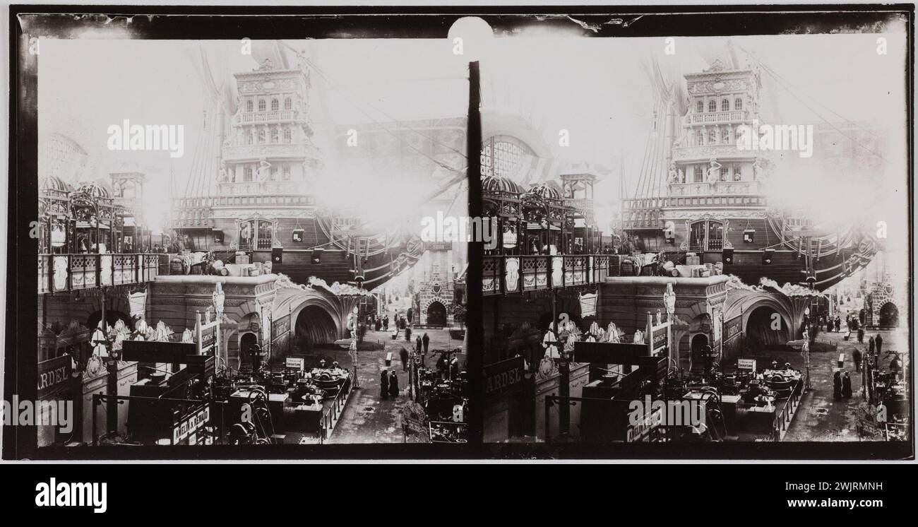 Universal Exhibition of 1900: the French section of food in the old ...