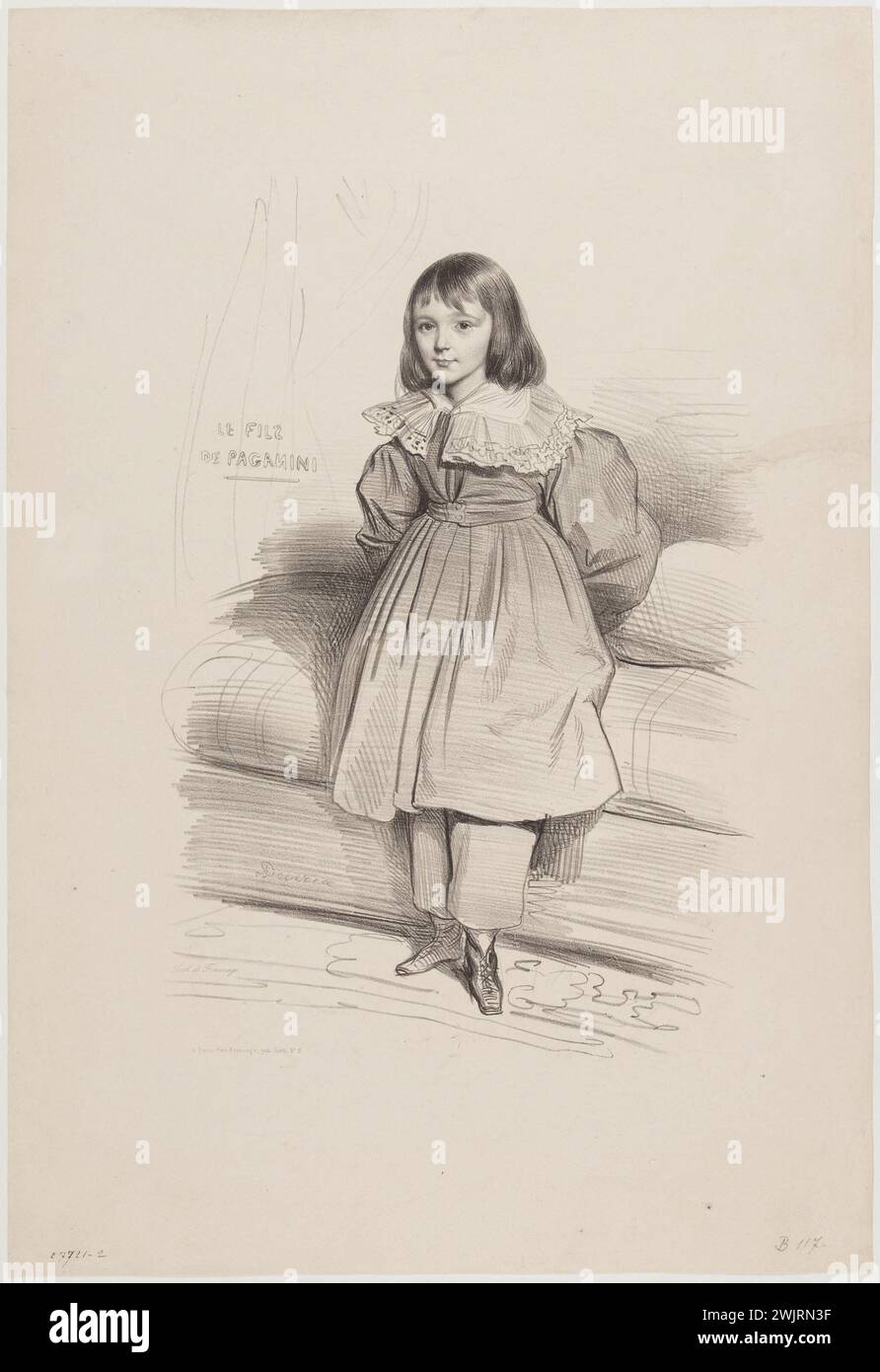 Achille Devéria 1800 1857 French Engraver And Antoine Adolphe