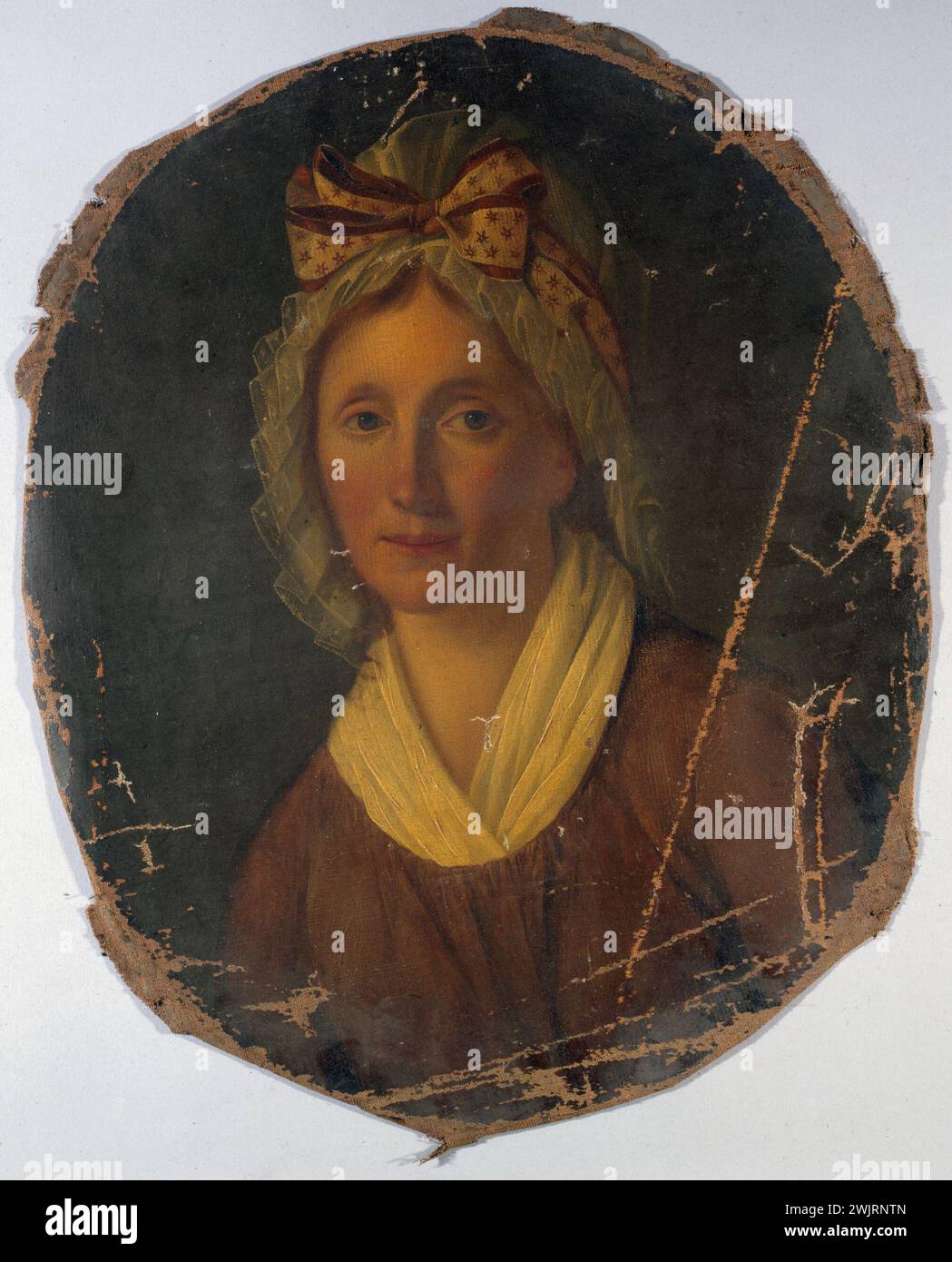 Portrait of a revolutionary period woman ". Oil on canvas. Paris ...