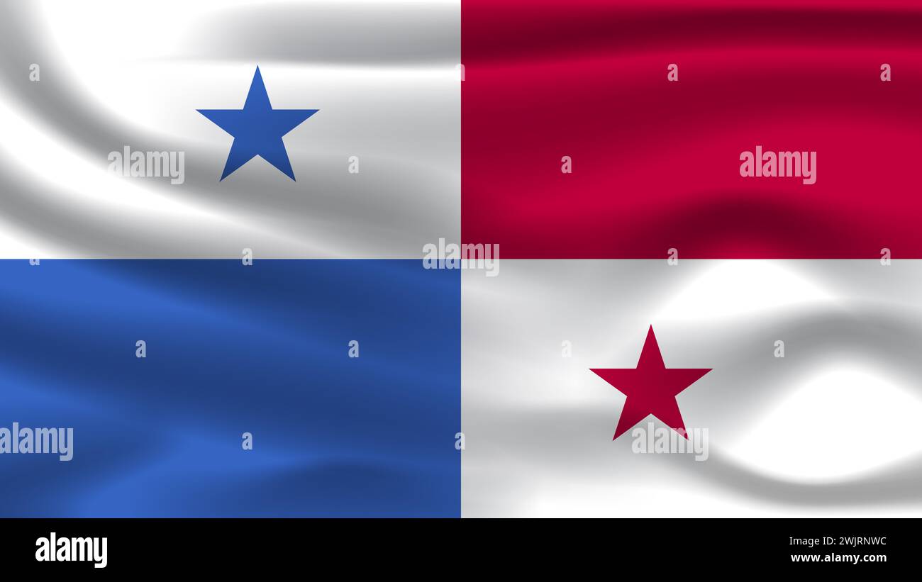nation flag sign symbol country of Panama Stock Photo - Alamy