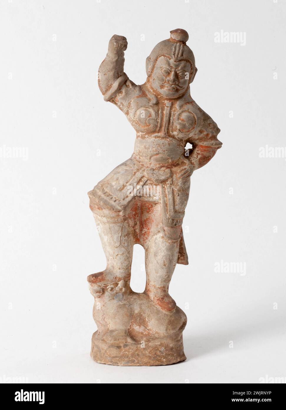 Mingqi: Kinging King ". Terracotta, traces of polychromy. Tang dynasty ...