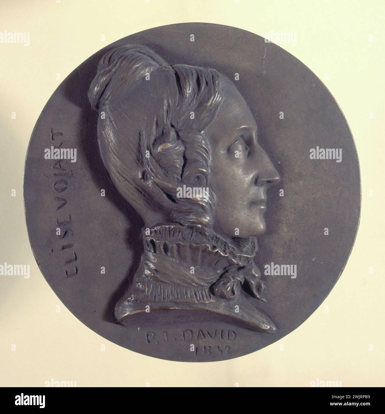 Pierre-Jean David d'Angers (1788-1856). "Elise Voiart". Paris ...