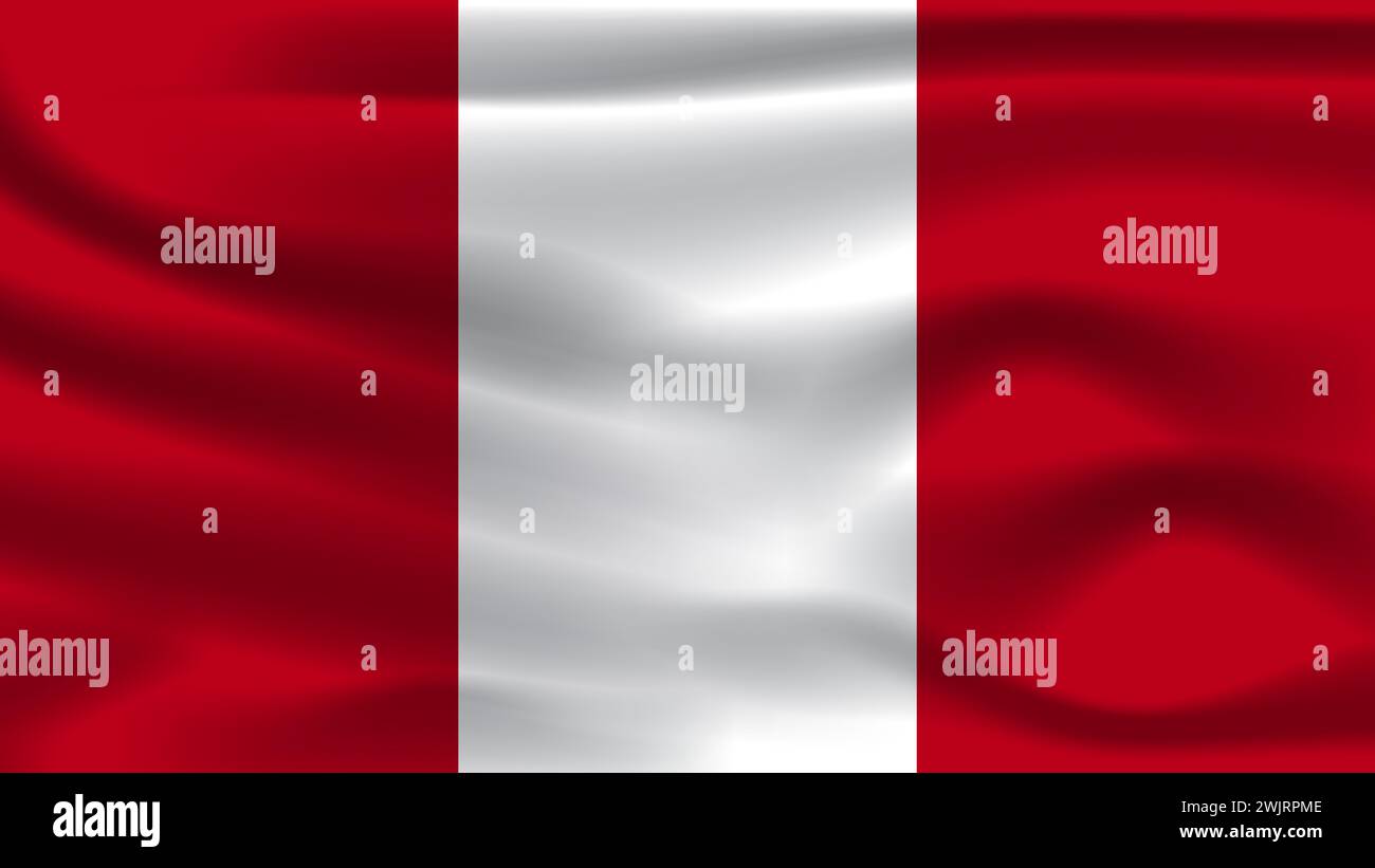 Peru flagpole symbol hi-res stock photography and images - Alamy