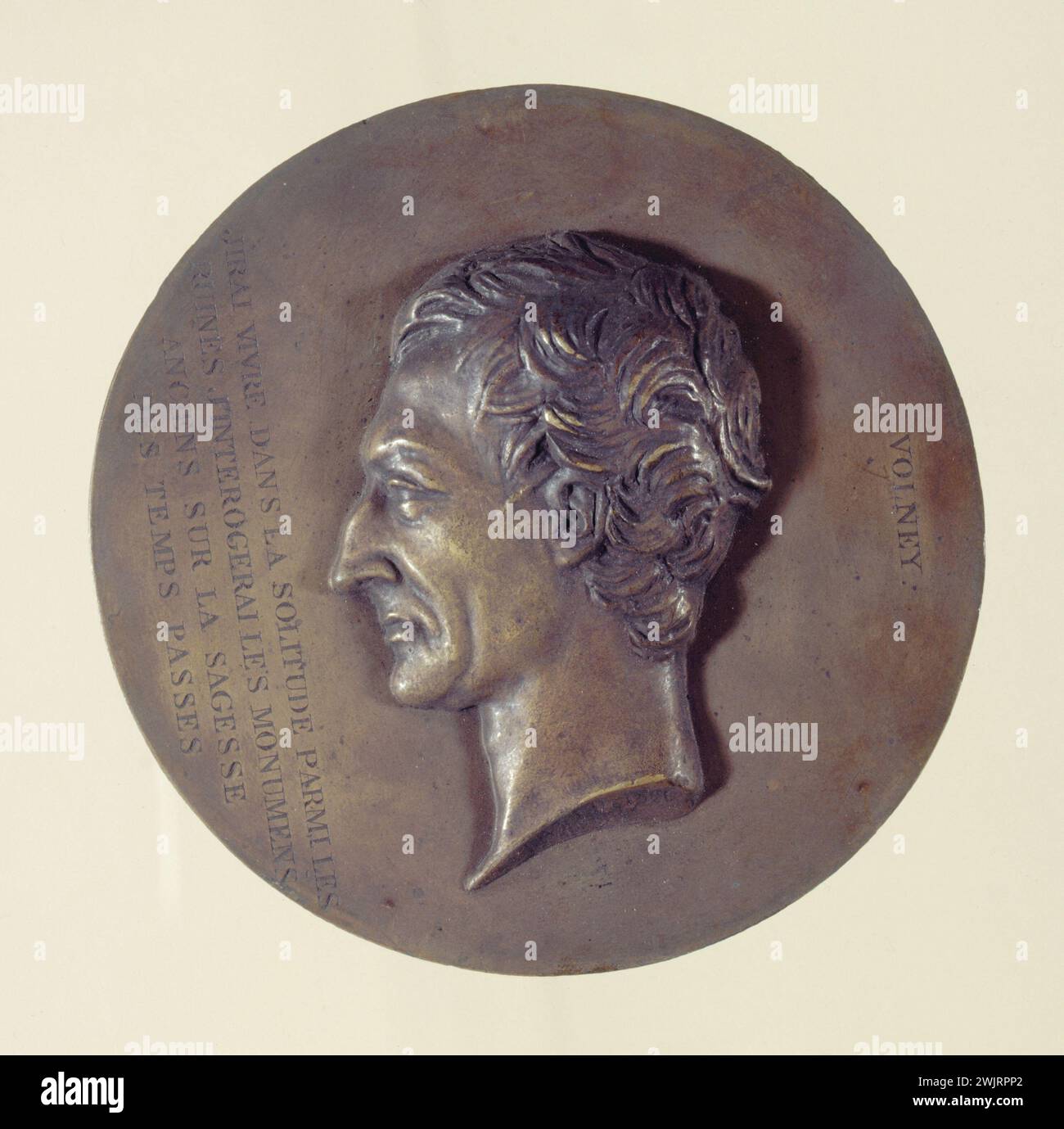 Pierre-Jean David d'Angers (1788-1856). "Constantin-François Chasseb ...