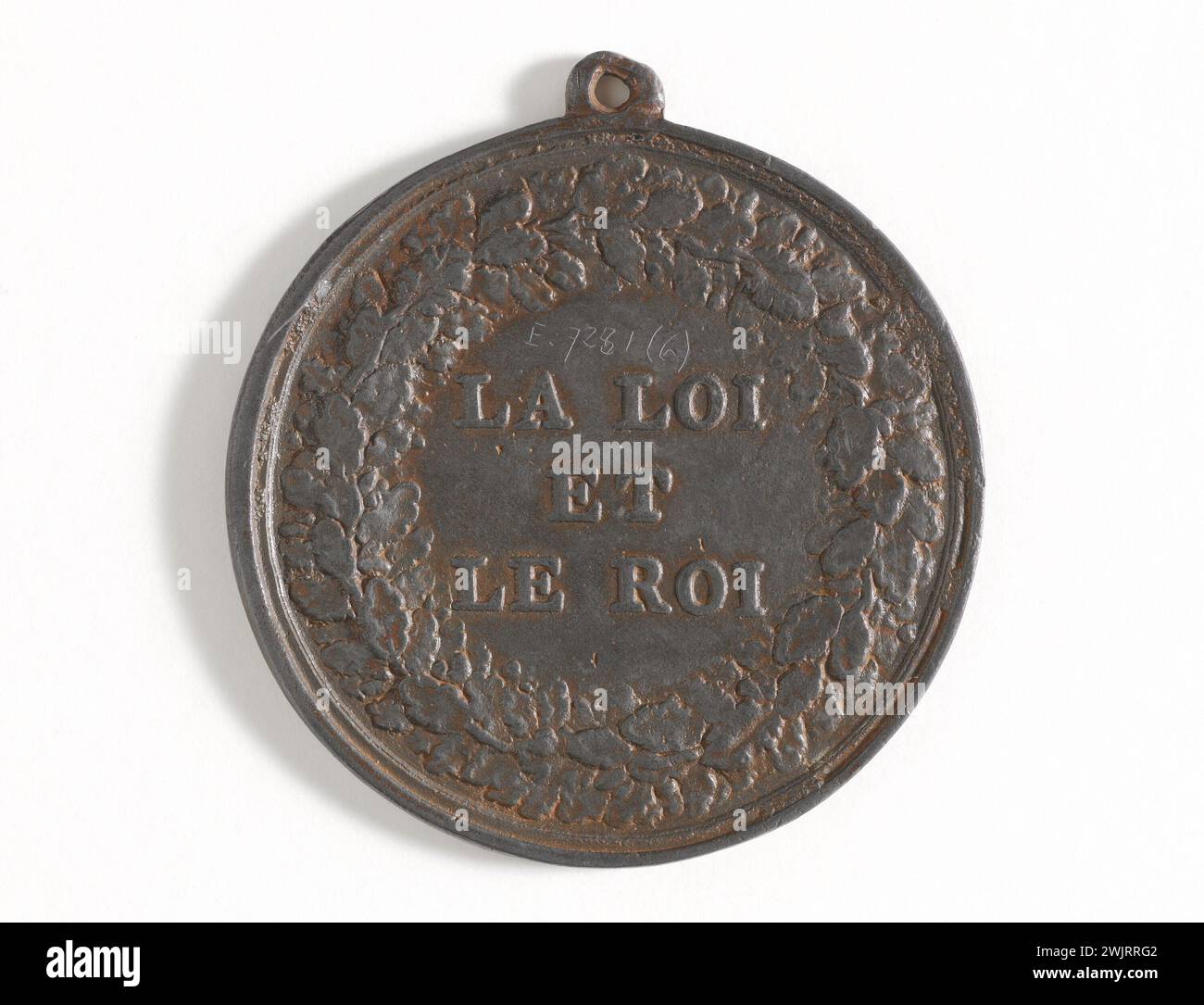 Watch out for public papers ". Lead. 1789. Paris, Carnavalet museum ...