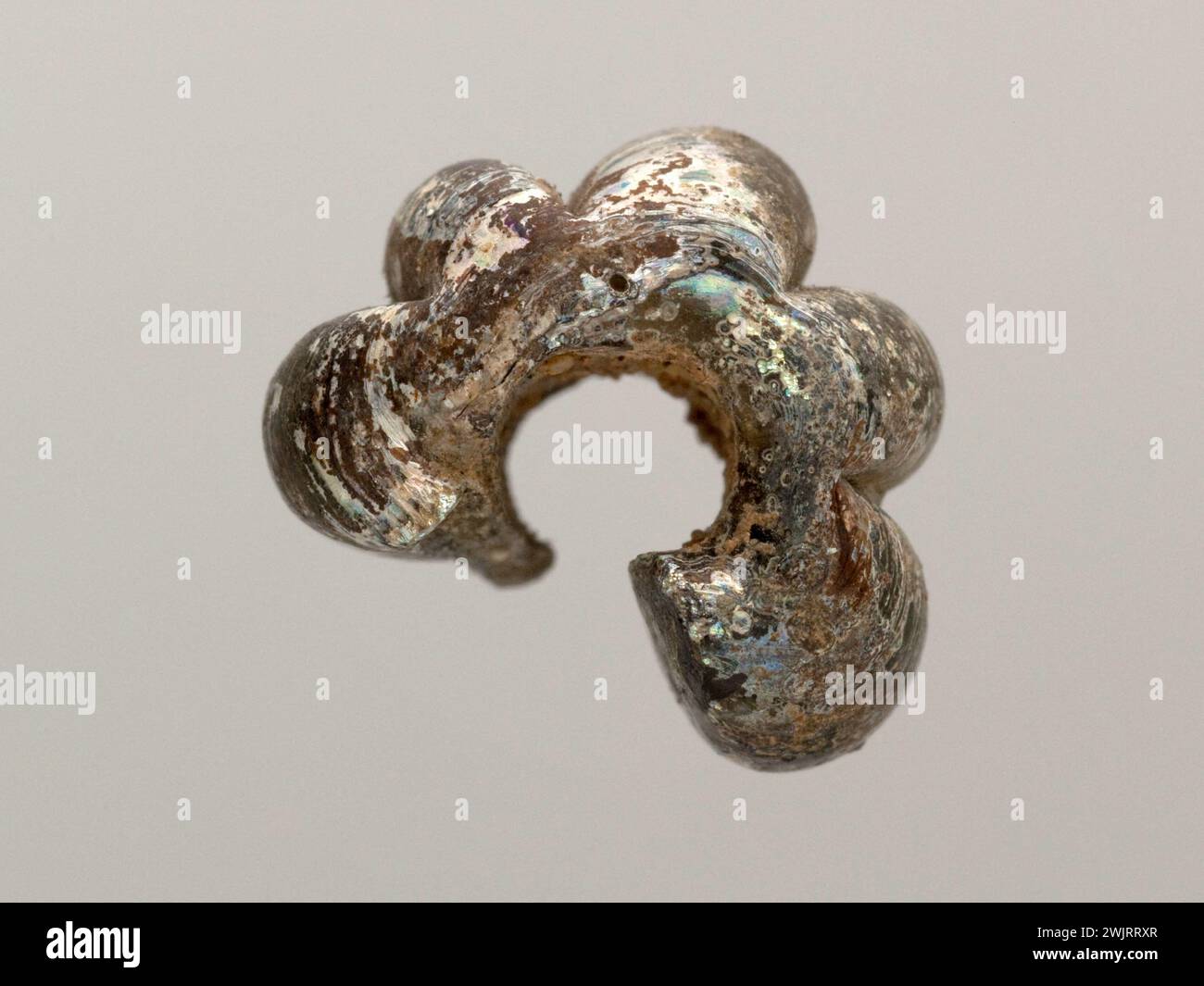 Pearl. Glass. Gallo-Roman. Paris, Carnavalet museum. 51537-8 Gallo ...