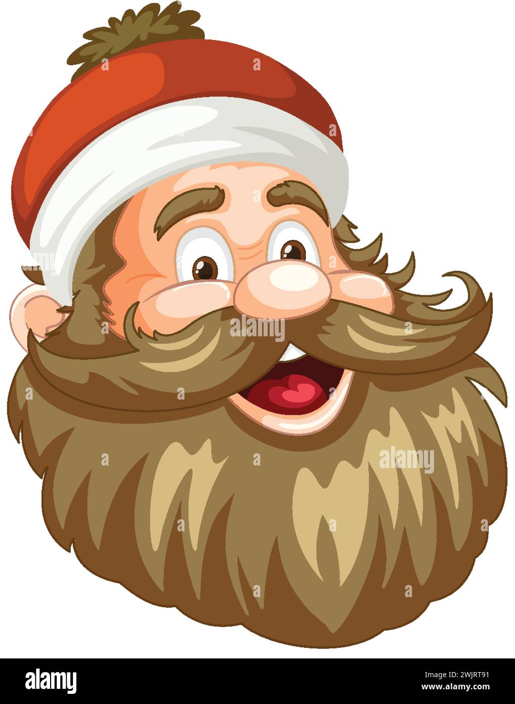 Large cheeks Stock Vector Images - Alamy