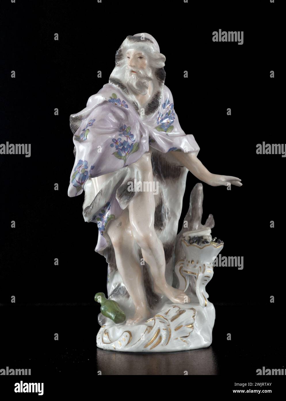 Friedrich-Elias Meyer (1723-1785). Winter. Porcelain, 1752. Paris ...