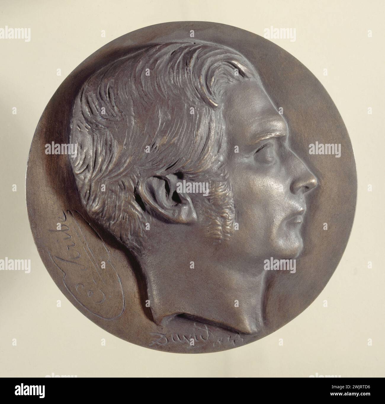 Pierre-Jean David d'Angers (1788-1856). "Eugène Scribe", 1843. Paris ...