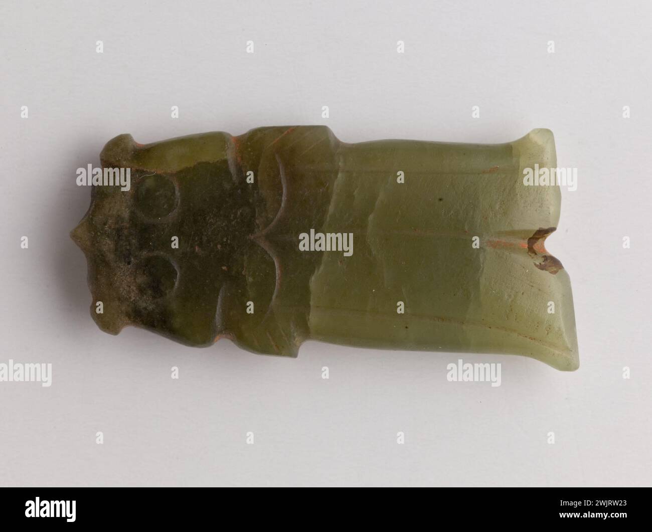 Brochure. Jade, China, Han dynasty (206 BC AP.J.-C.). Paris, Cernuschi ...